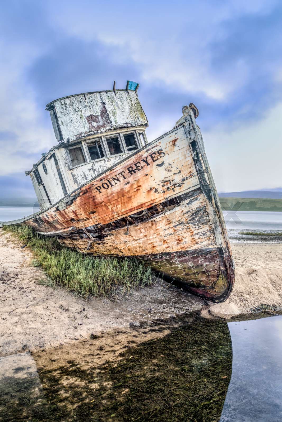 Shipwreck at Point Reyes | Stock image | Colourbox