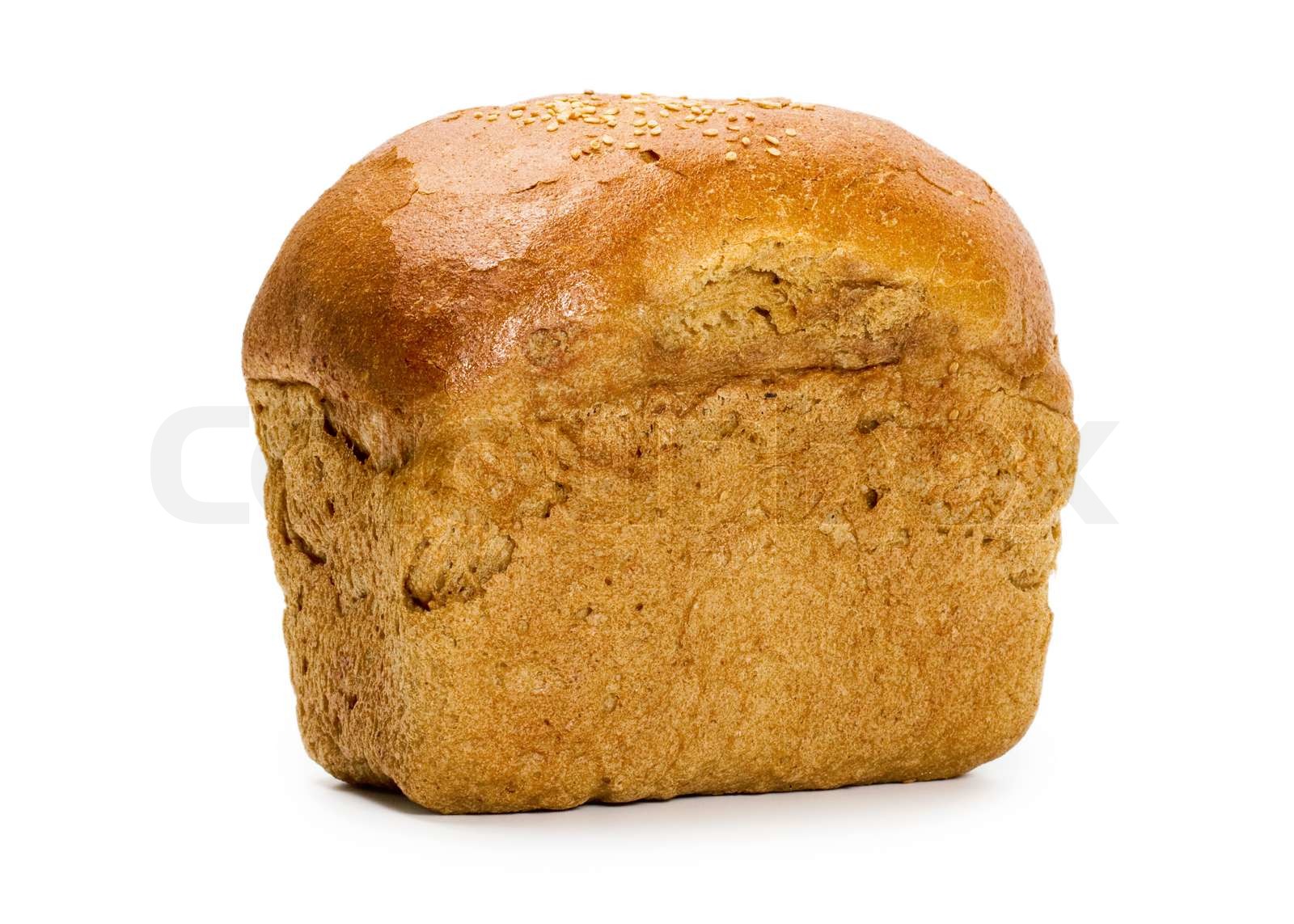Brot auf einem weißen Hintergrund | Stock Bild | Colourbox