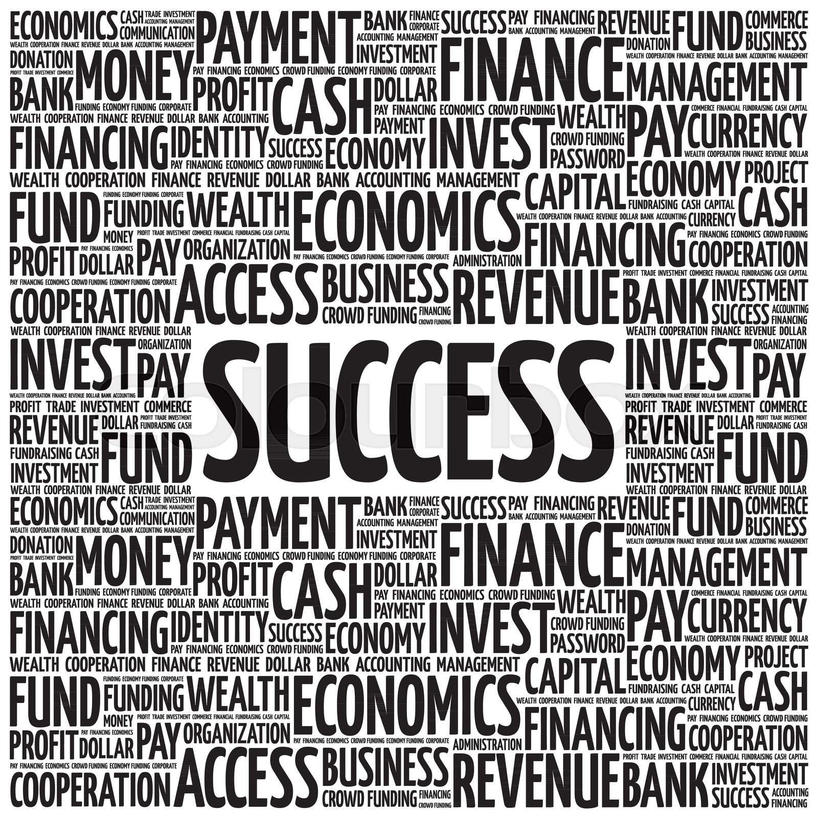 Success word cloud collage | Stock vector | Colourbox