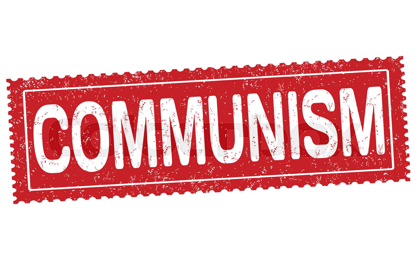 Communism sign or stamp | Stock vector | Colourbox
