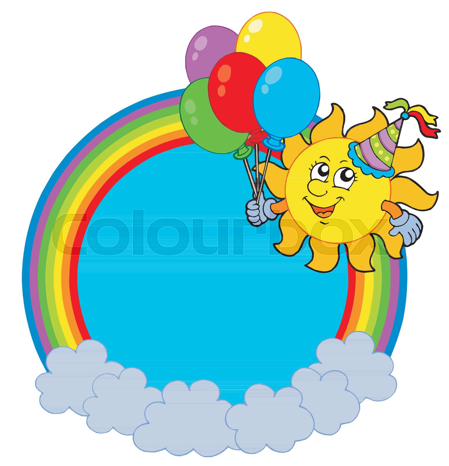party, tegning, sæson | Stock vektor | Colourbox