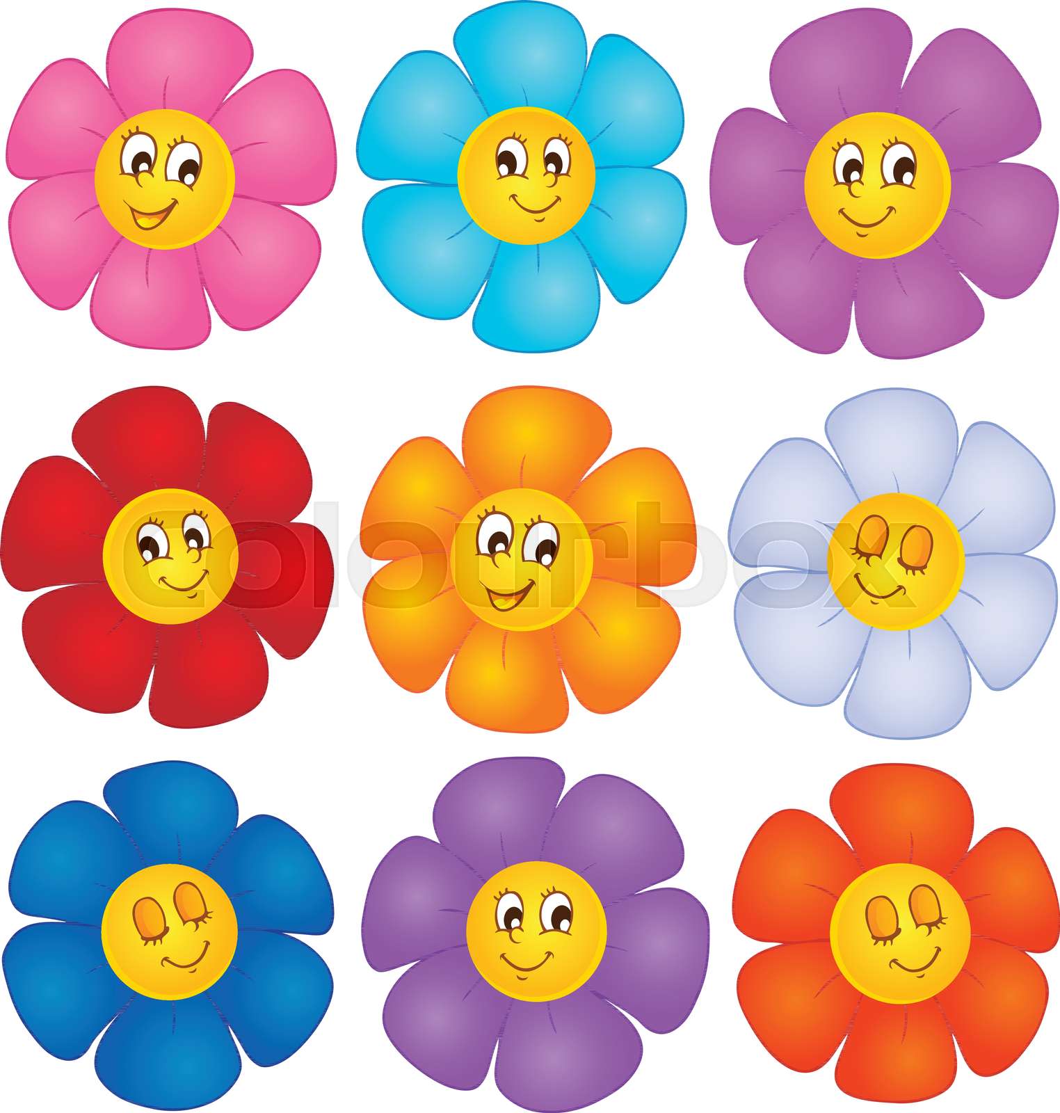Flower theme image 4 | Stock vector | Colourbox