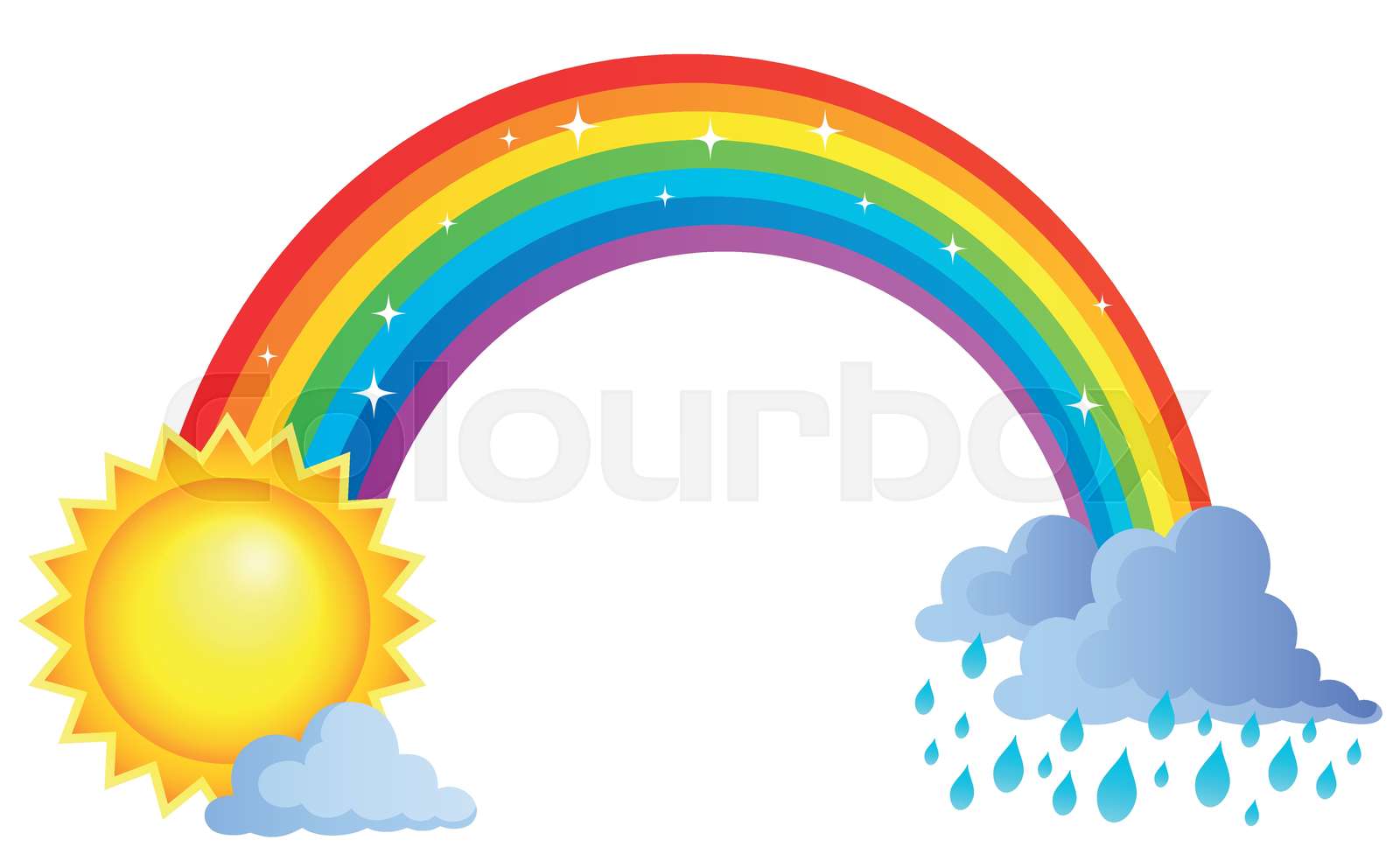 Rainbow topic image 1 | Stock vector | Colourbox