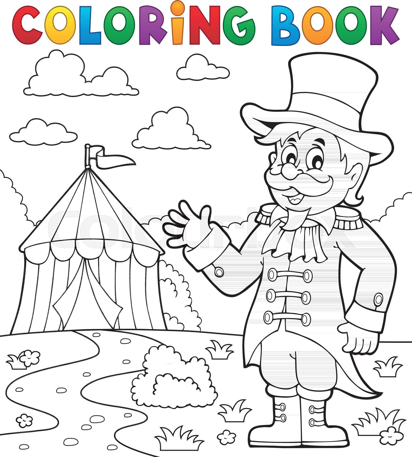 Circus Coloring Pages