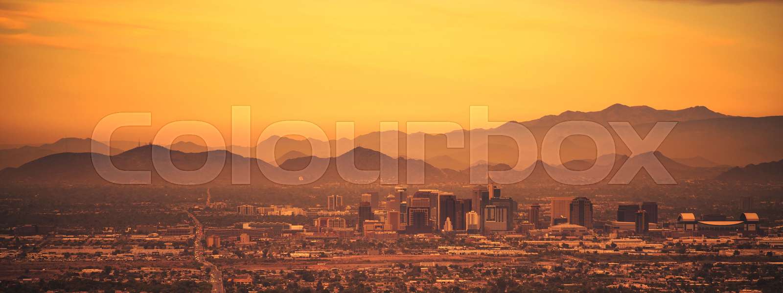 Phoenix Arizona Panoramic | Stock image | Colourbox