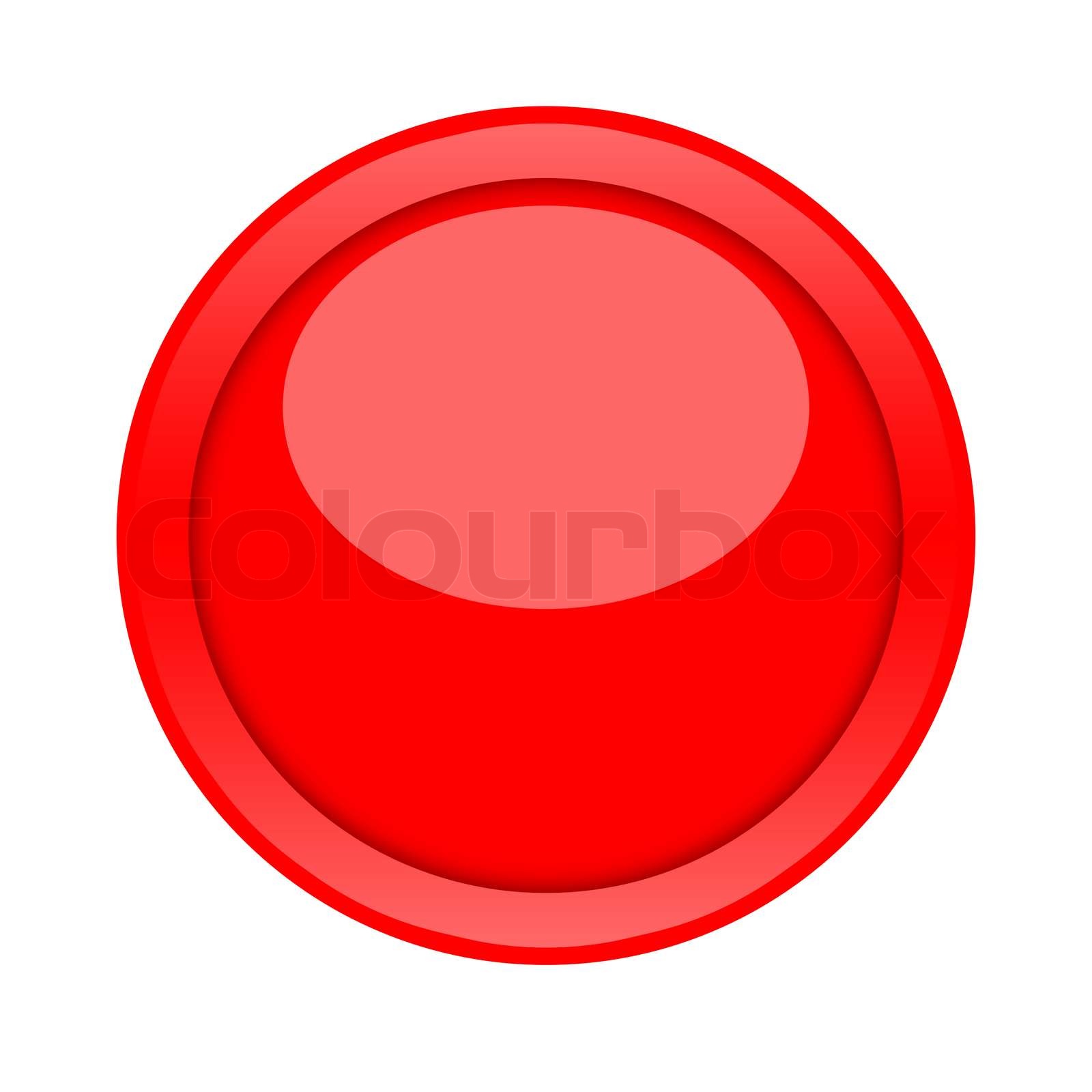 Red Button | Stock image | Colourbox