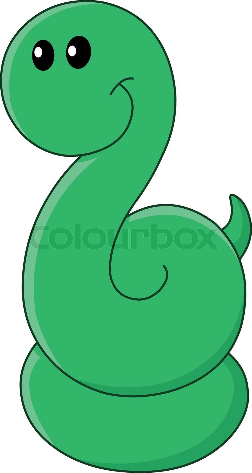 Baby slange | Stock vektor | Colourbox