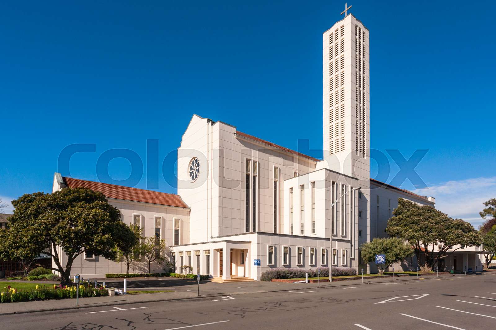 Anglican Cathedral, Napier, New Zealand | Stock image | Colourbox