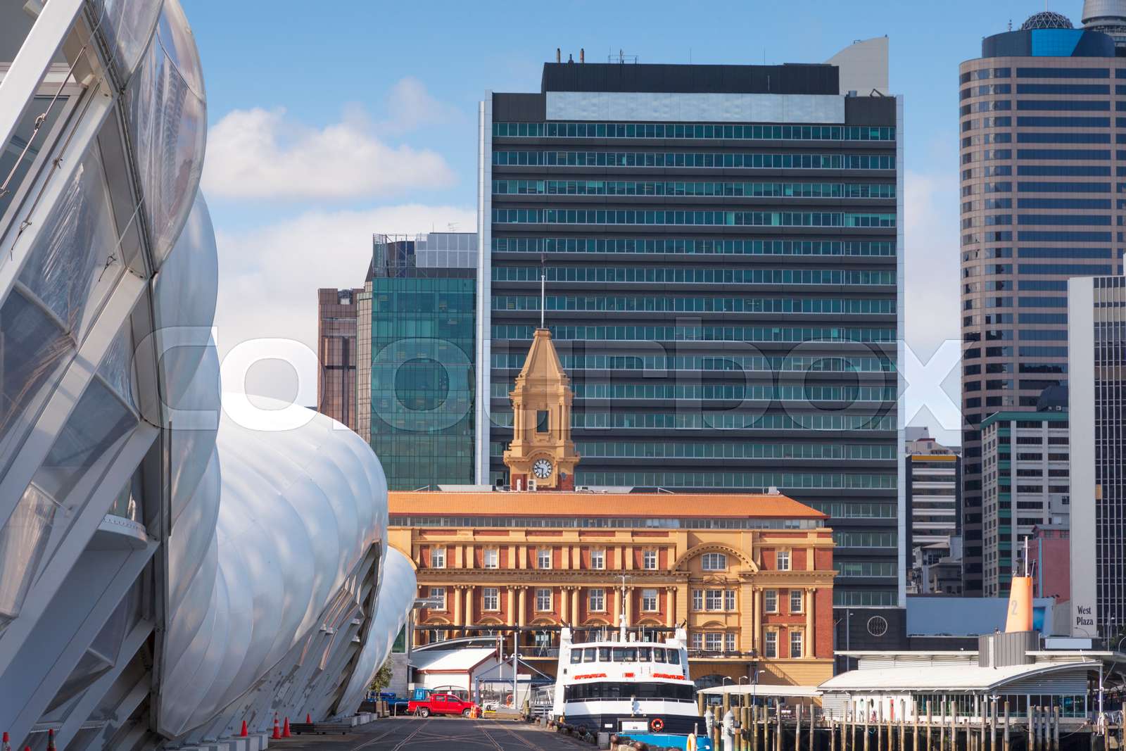 Auckland Ferry Building | Stock image | Colourbox
