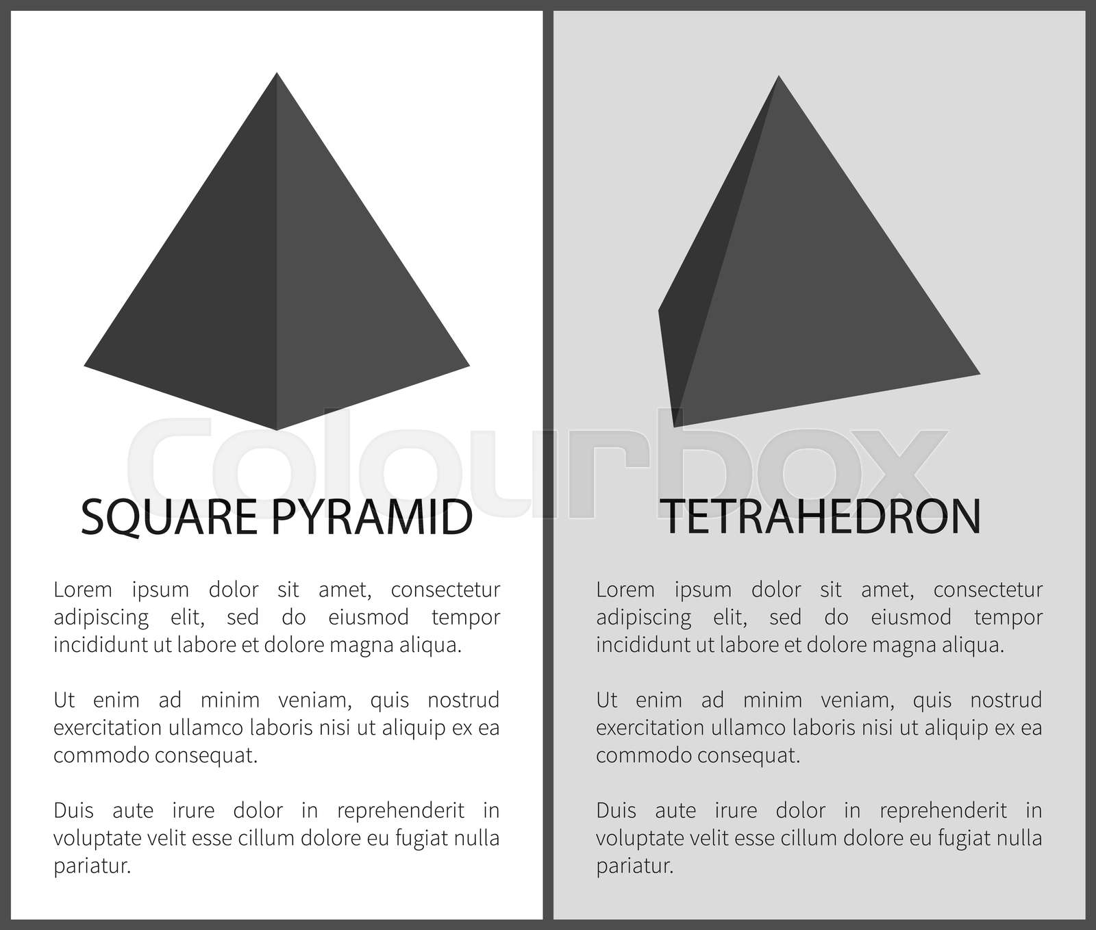 Square Pyramid Geometry