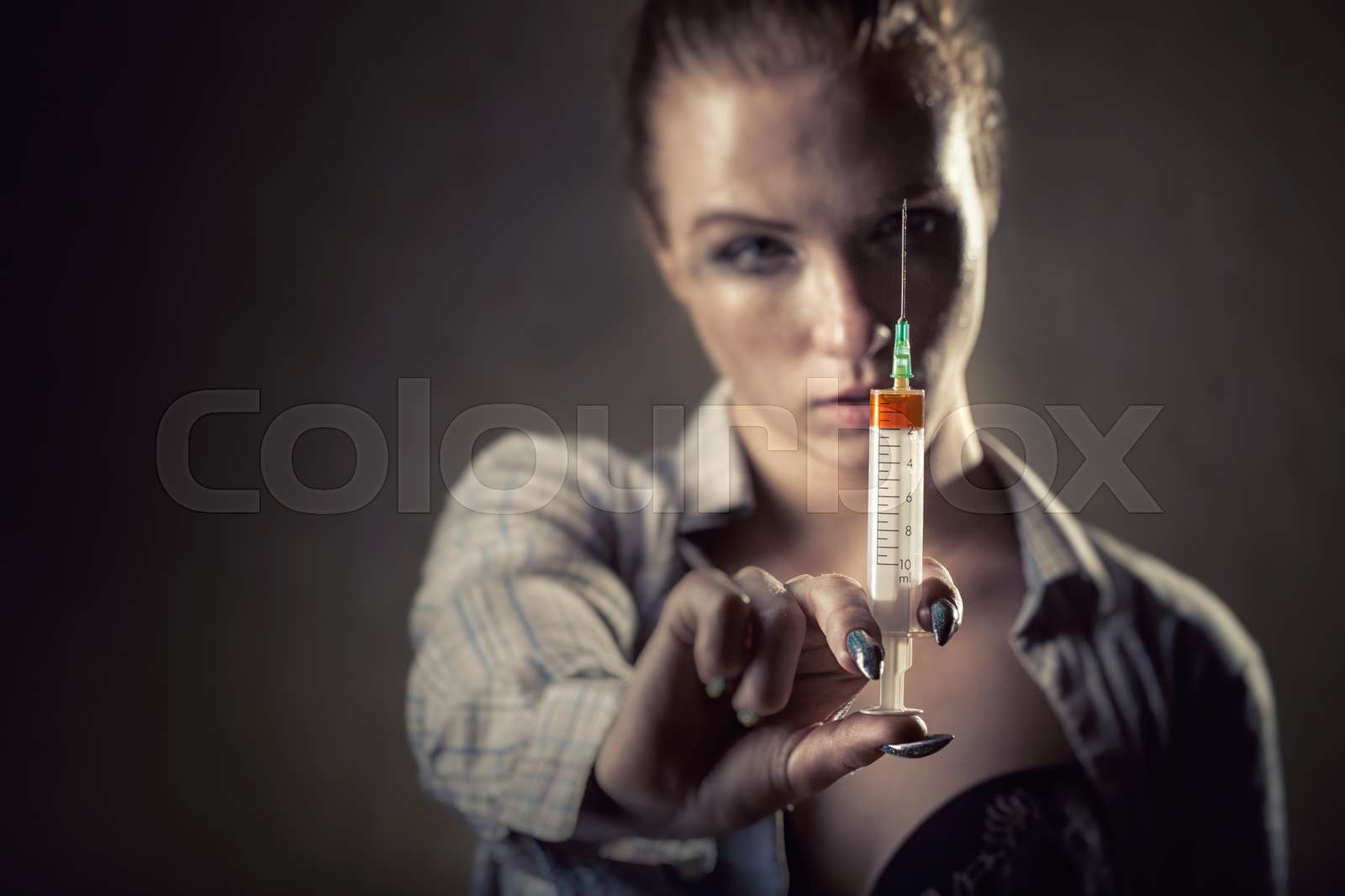 Addict | Stock image | Colourbox