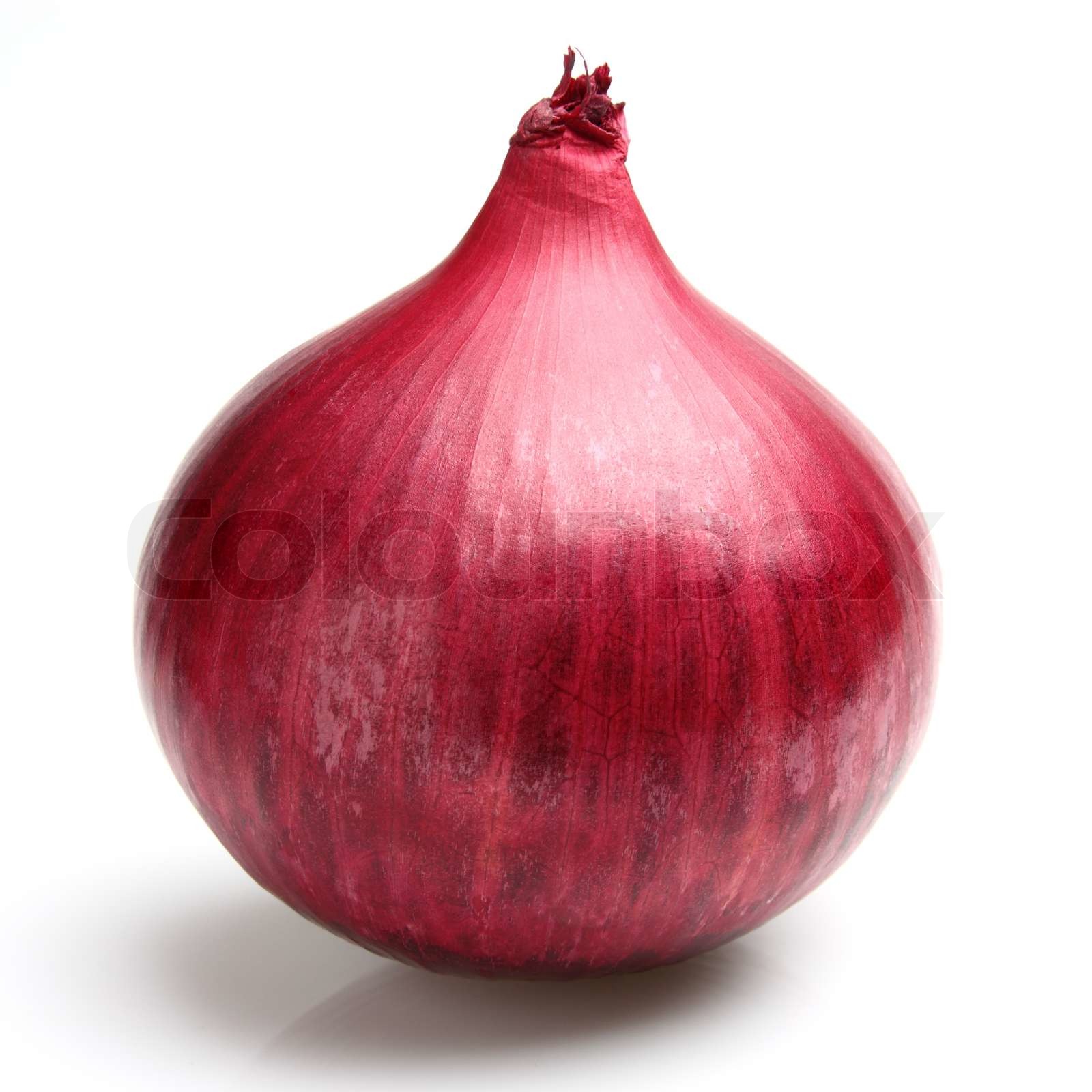 Red onion in closeup | Stock image | Colourbox