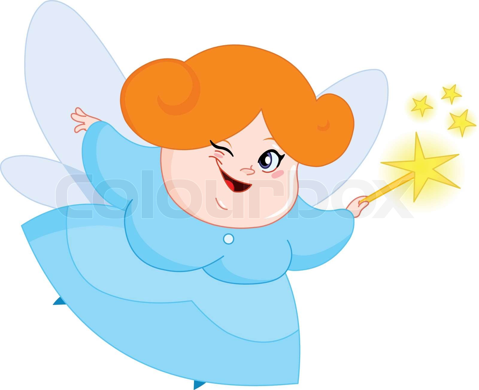 schöne Fee | Stock-Vektor | Colourbox