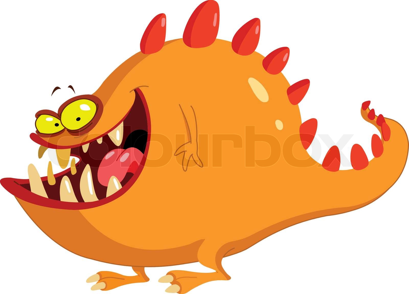 Friendly monster | Stock vector | Colourbox