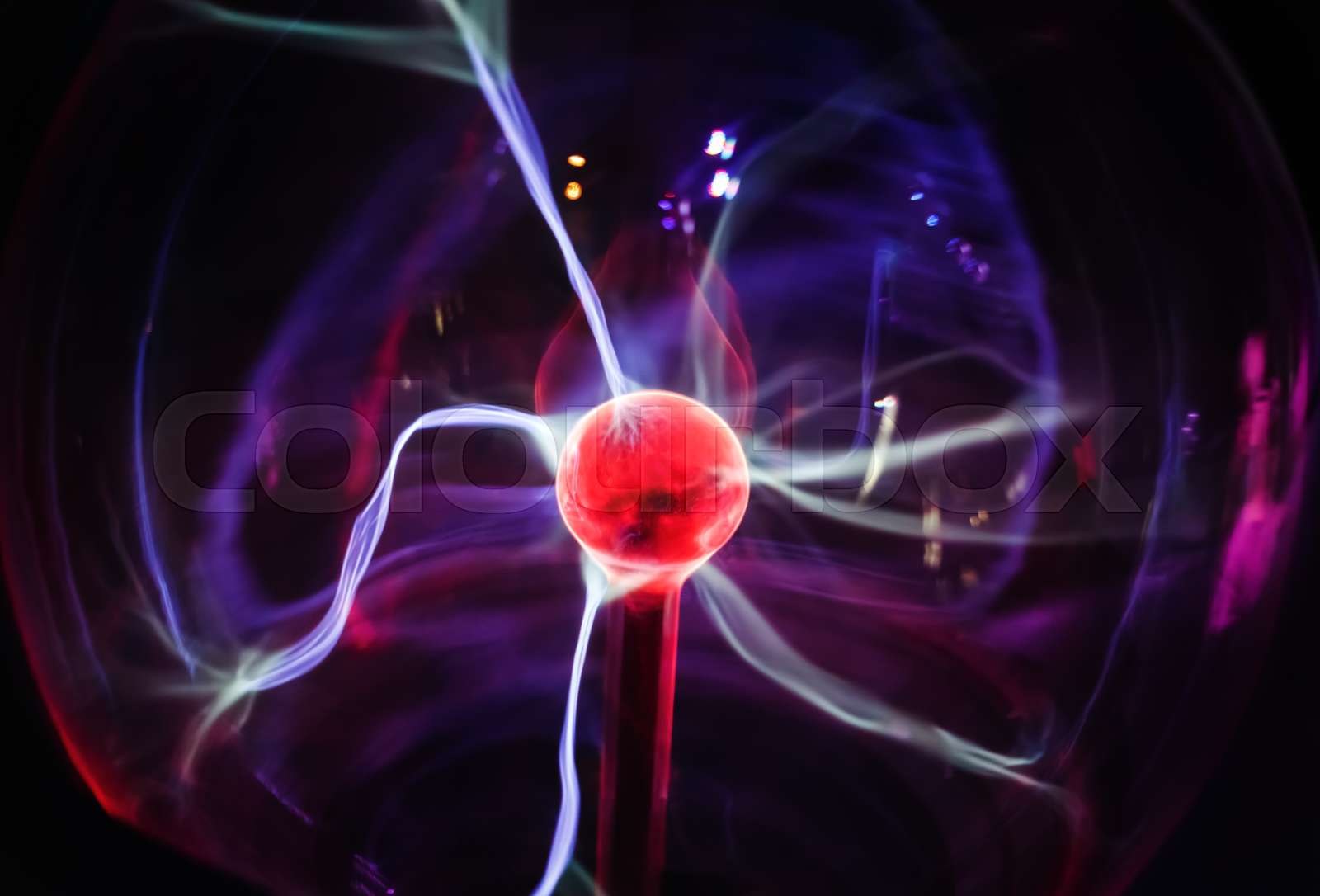 Magic plasma ball | Stock image | Colourbox