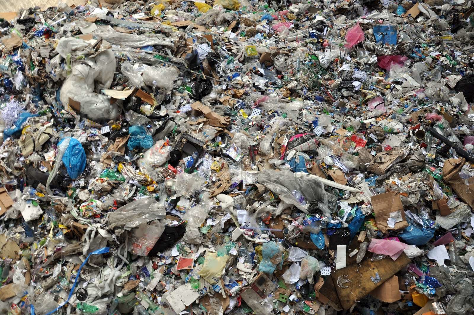 dump yard full of dust mess and garbage | Stock image | Colourbox