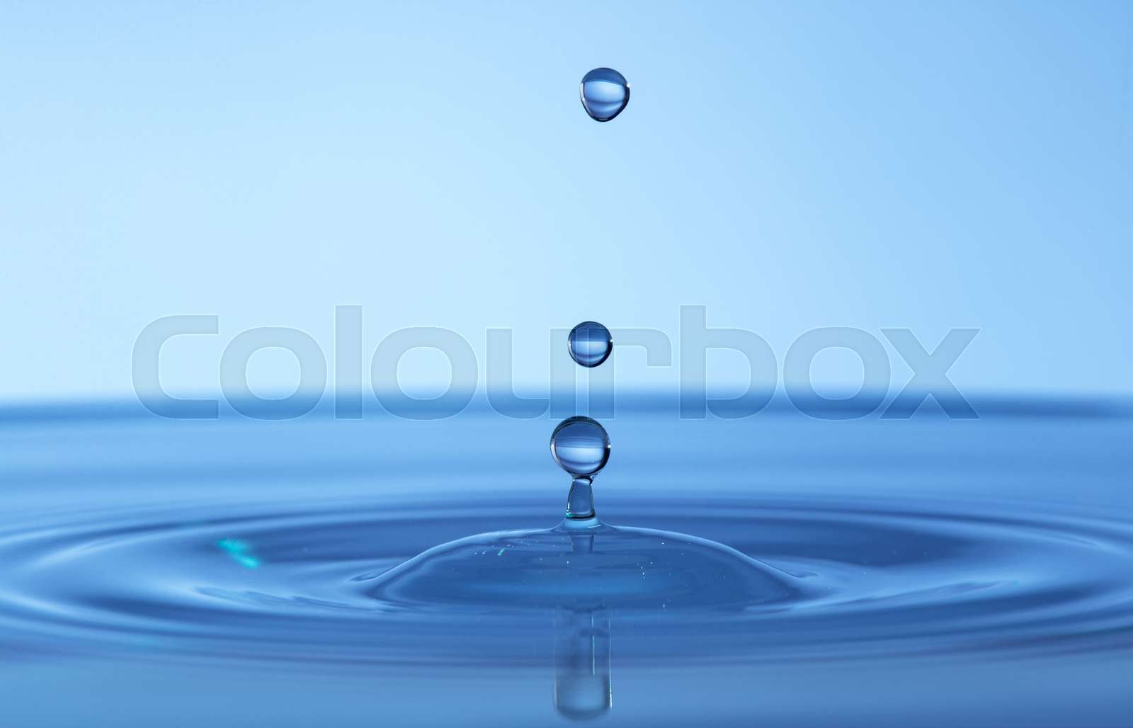 water drops splash | Stock image | Colourbox