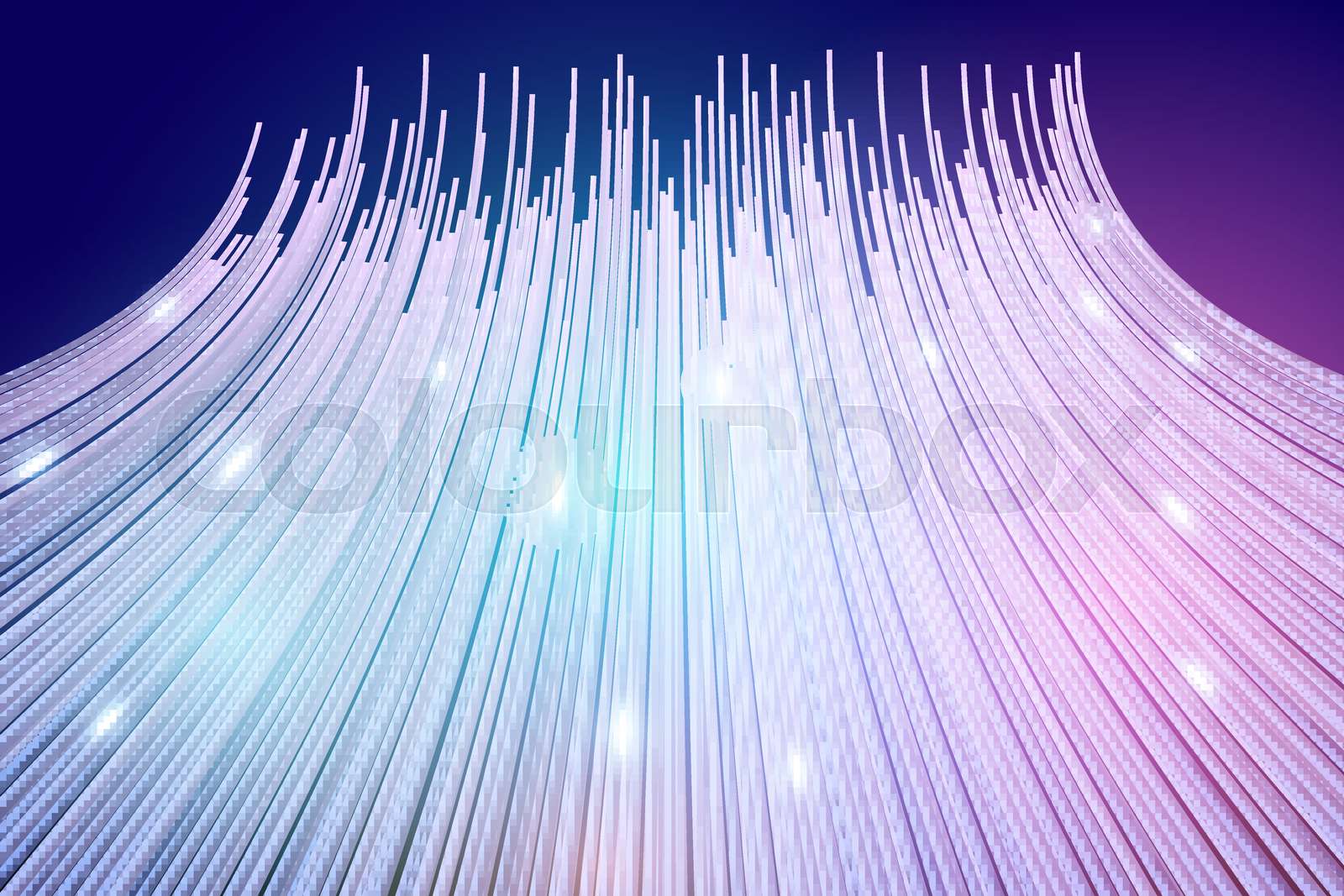 Big Data lines connected | Stock vector | Colourbox