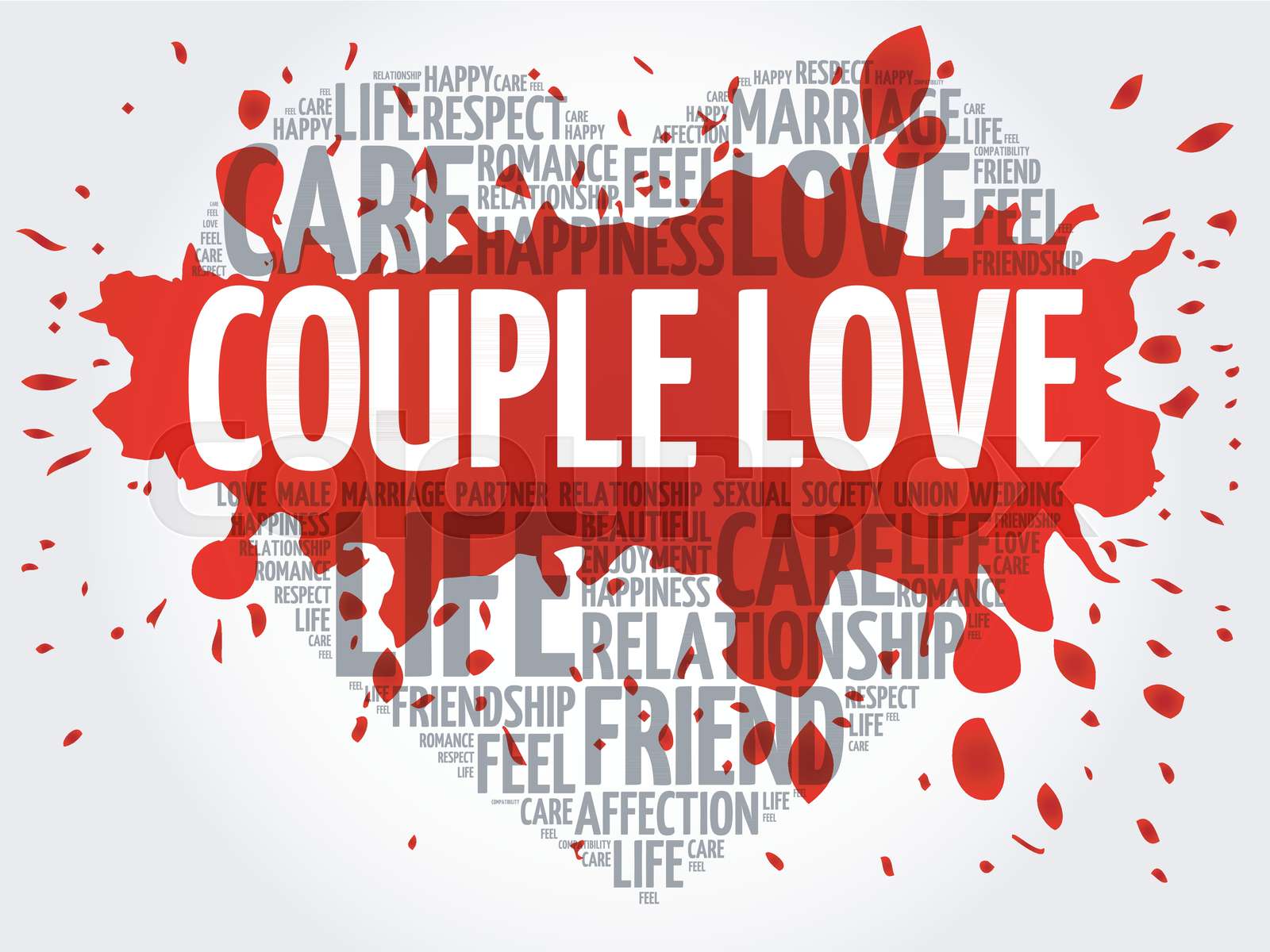 Love Word Collage