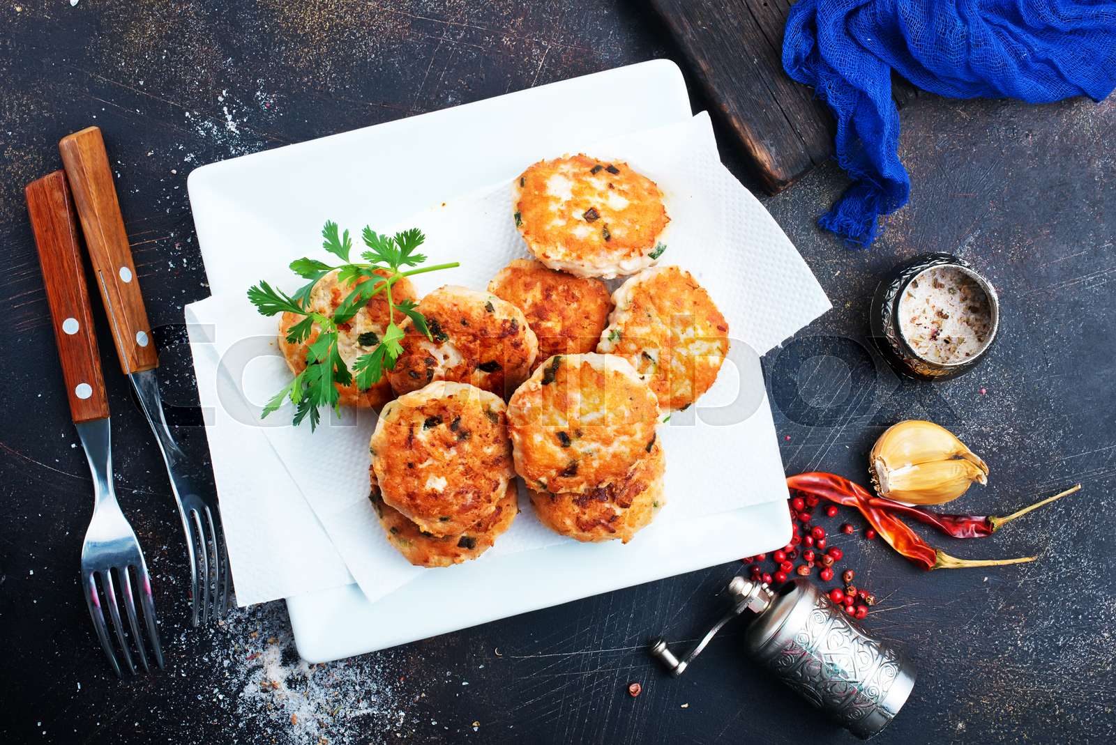 cutlets | Stock image | Colourbox