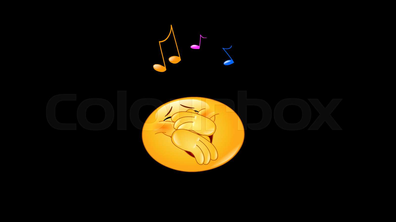 Dancing emoticon animation | Stock video | Colourbox