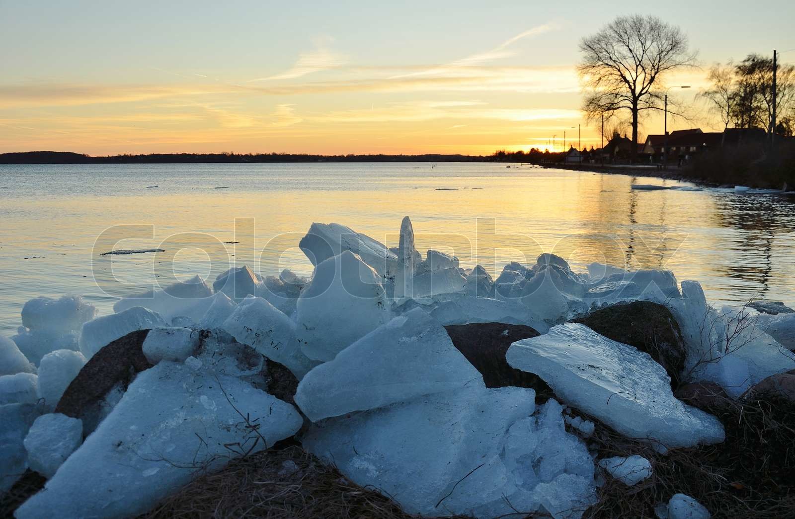 ice packs , ice breaking | Stock image | Colourbox