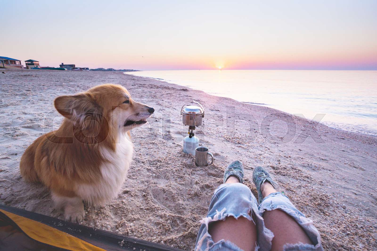 happy weekend by the sea | Stock image | Colourbox