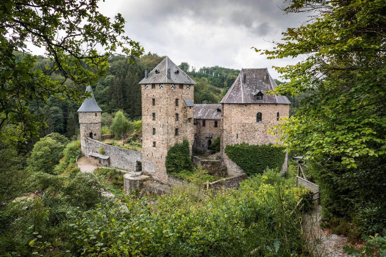 castle reinhardstein in belgium | Stock image | Colourbox