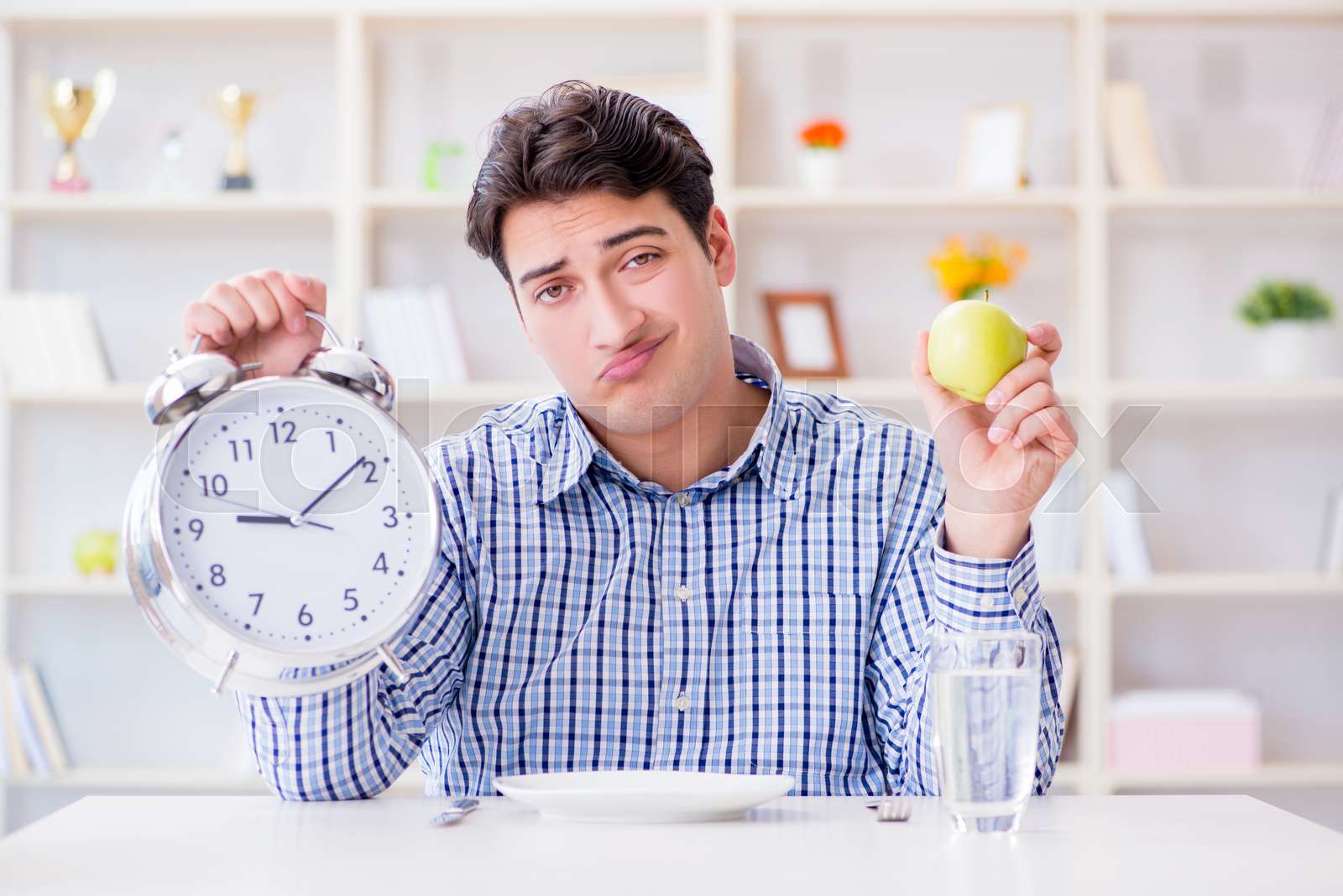 Concept of slow service in the restaurant | Stock image | Colourbox