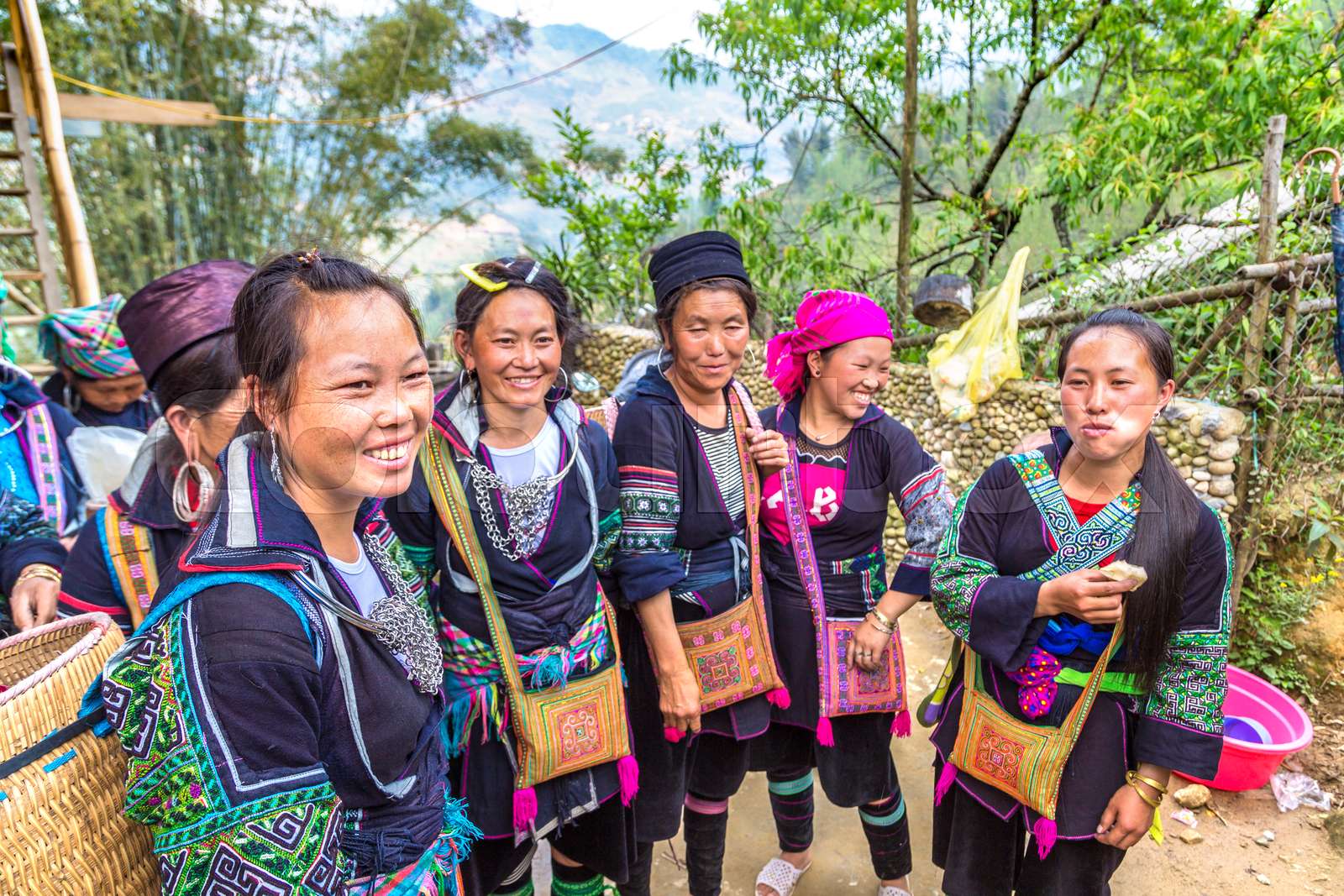 Woman in Vietnam traditional clothes | Stock image | Colourbox