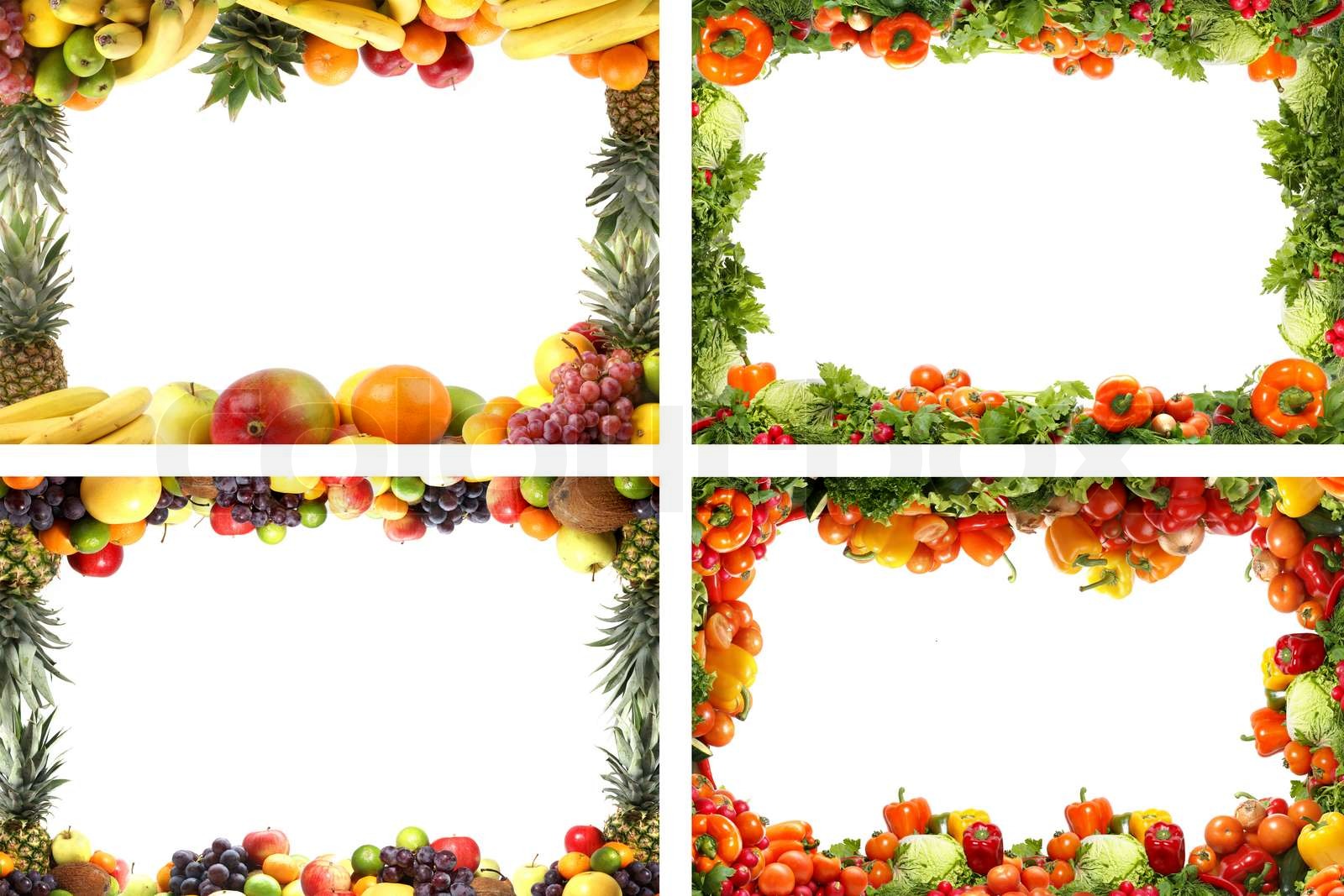 Vegetable Page Border