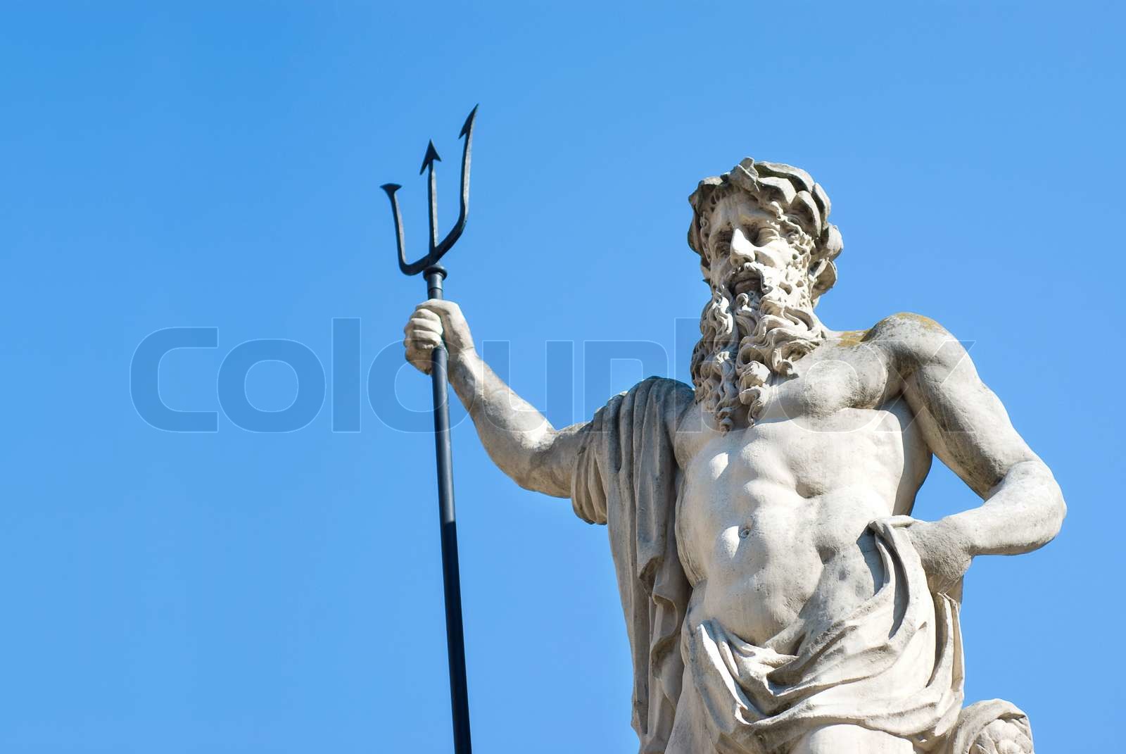 neptun-Statue | Stock Bild | Colourbox