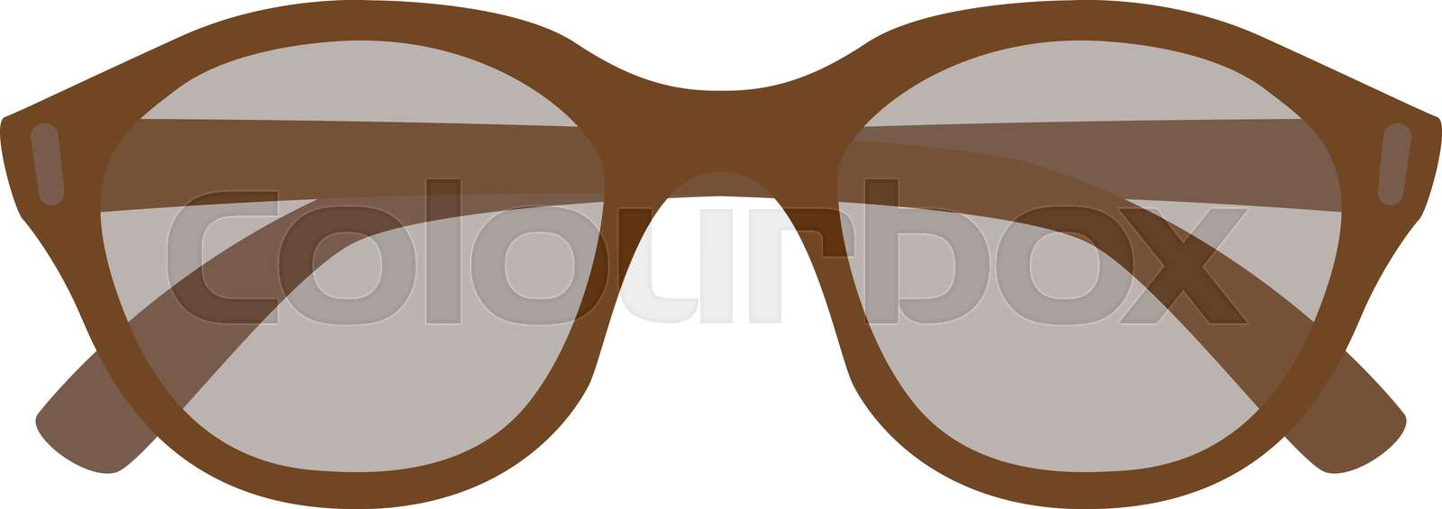 eyeglasses vector | Stock vector | Colourbox