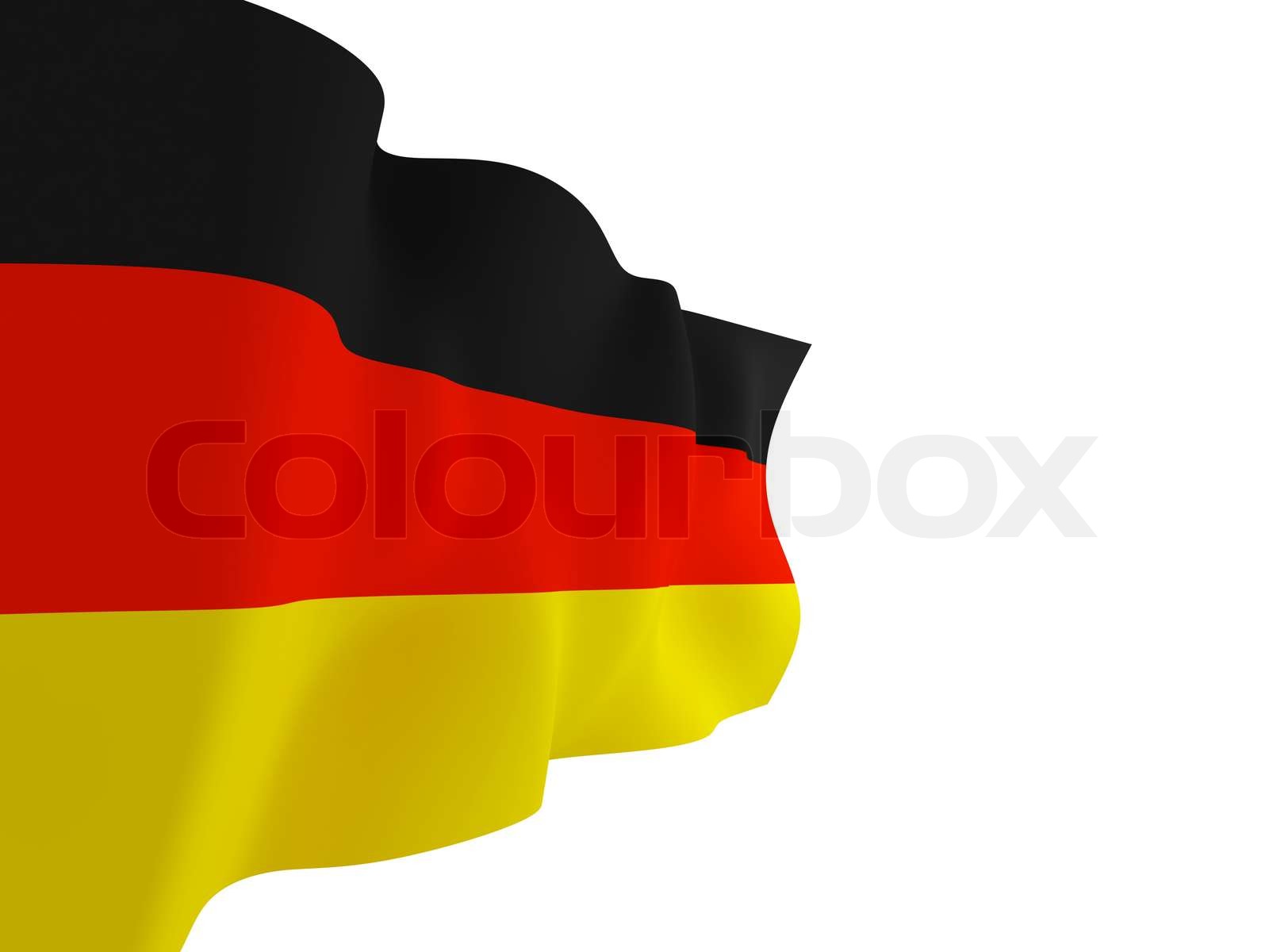 tysk flag | Stock foto | Colourbox