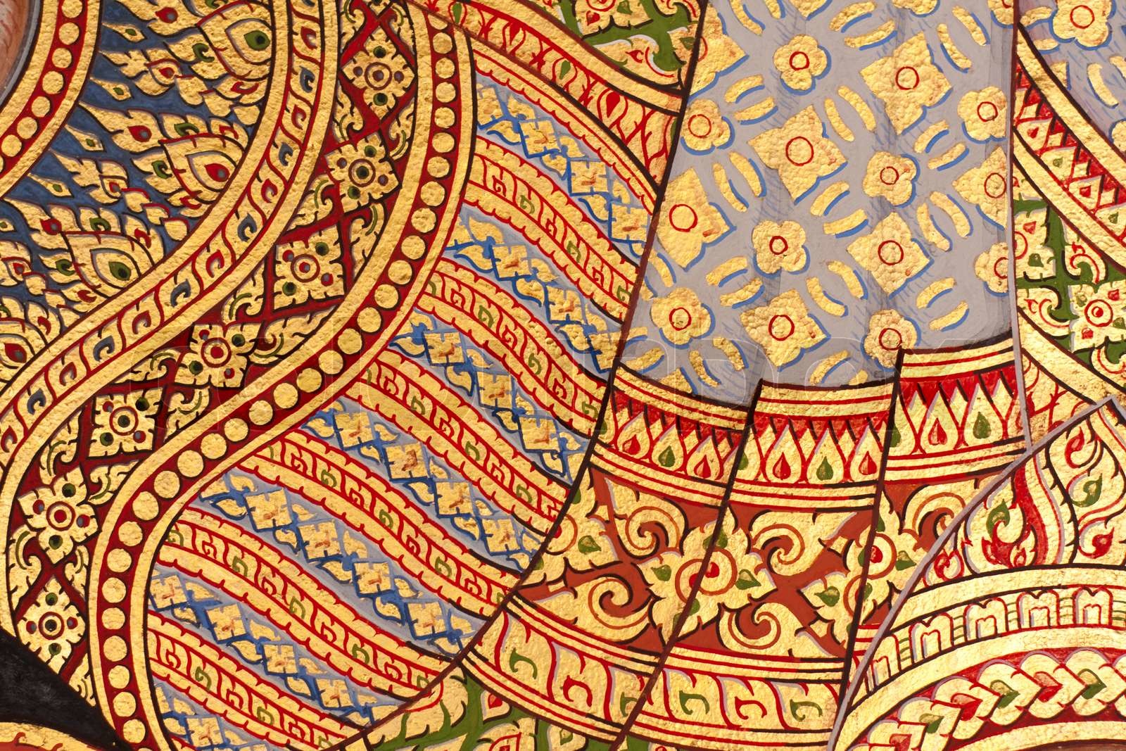 Thai patterns | Stock image | Colourbox
