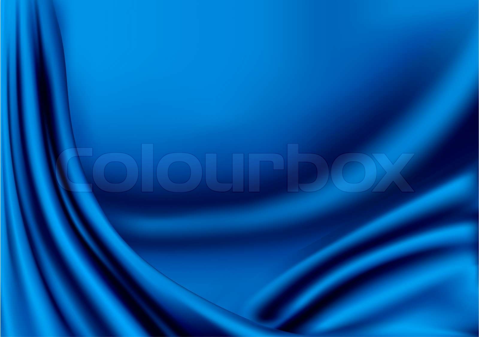 Elegant blue satin texture | Stock image | Colourbox