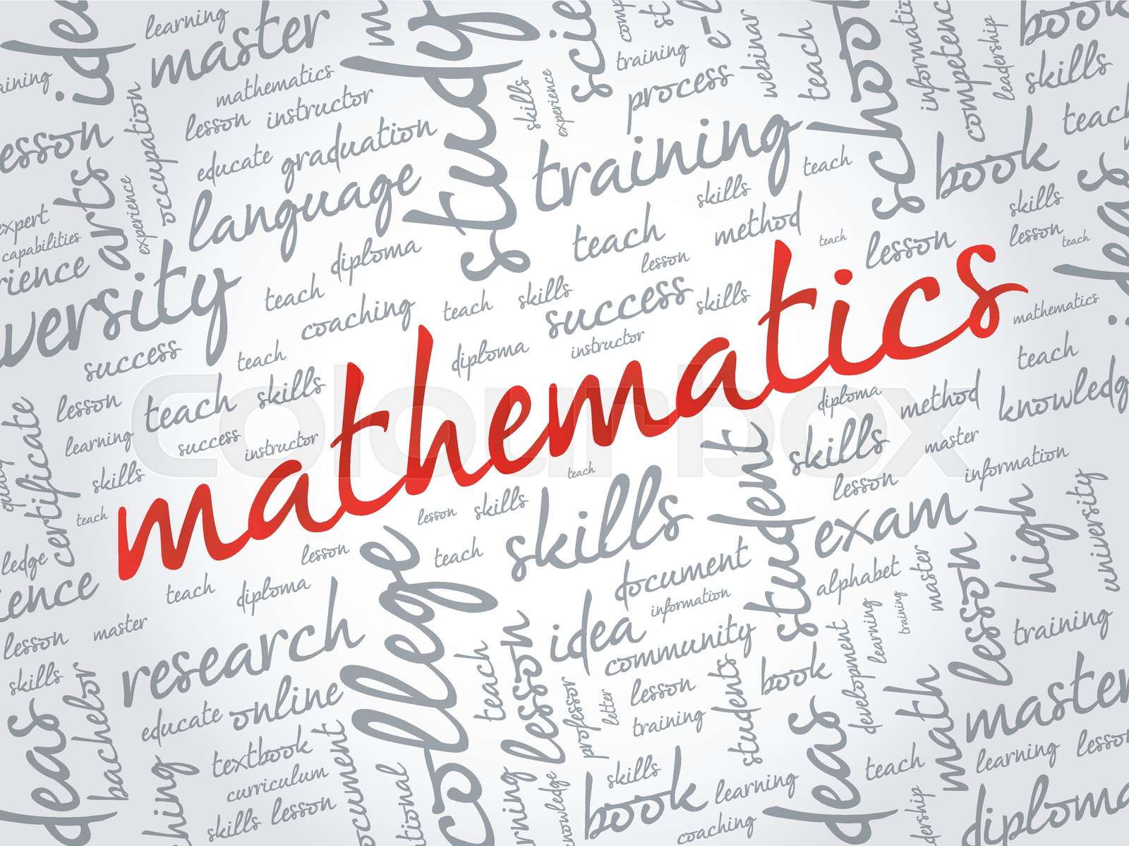 Mathematics word cloud collage | Stock vector | Colourbox Mathematics word cloud collage | Stock vector | Colourbox