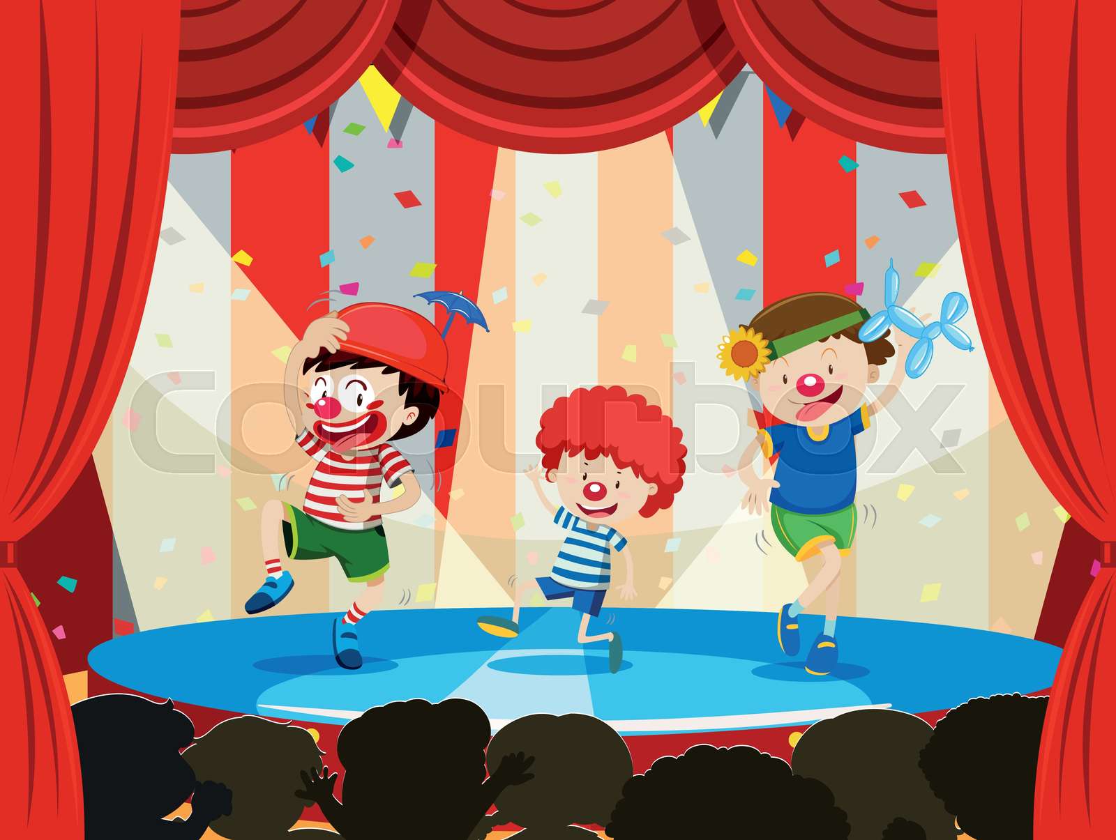 barn, hat, tegning | Stock vektor | Colourbox