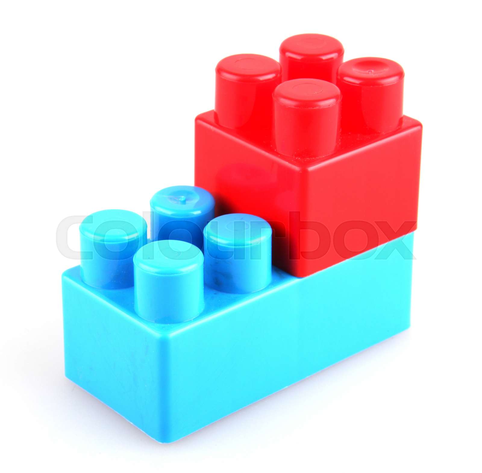 Building Blocks On A White Background | Stock image | Colourbox