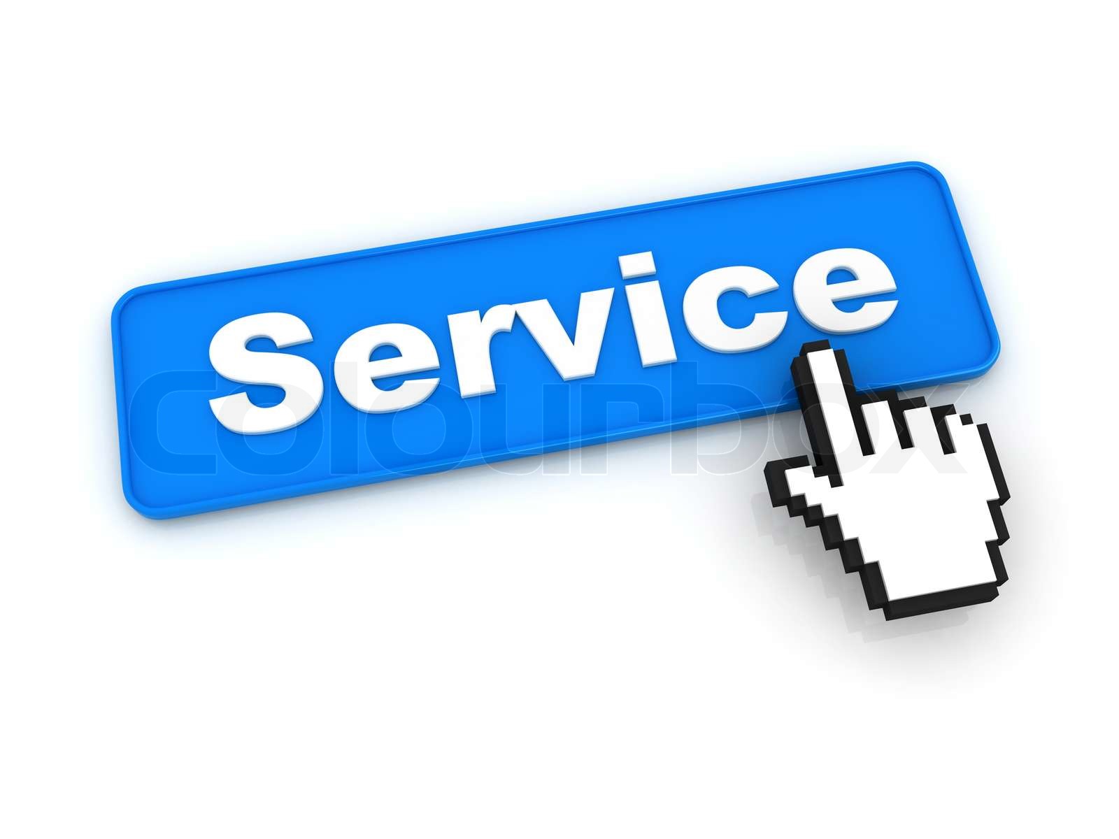 Service Button | Stock image | Colourbox