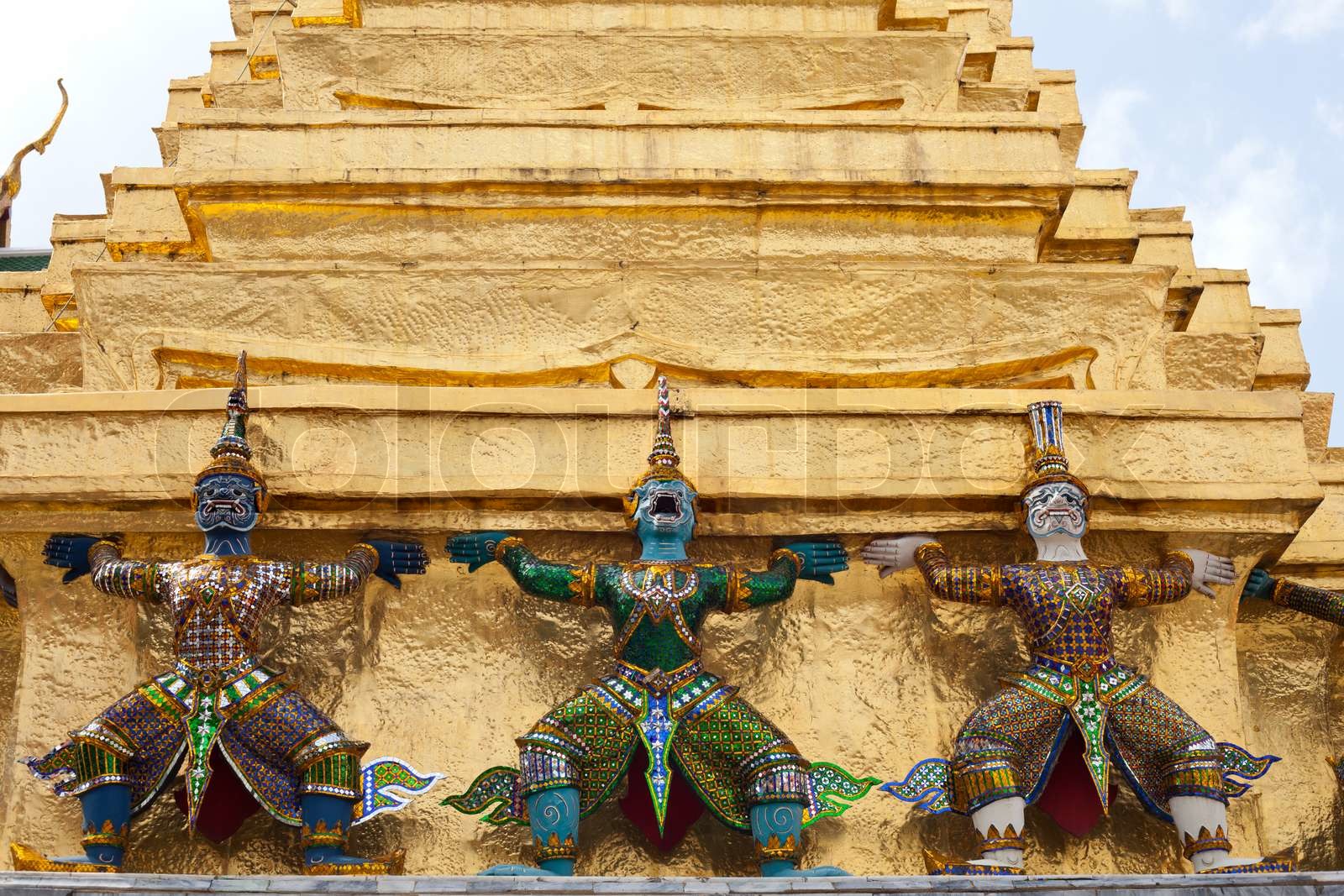 giant Temple symbol | Stock image | Colourbox