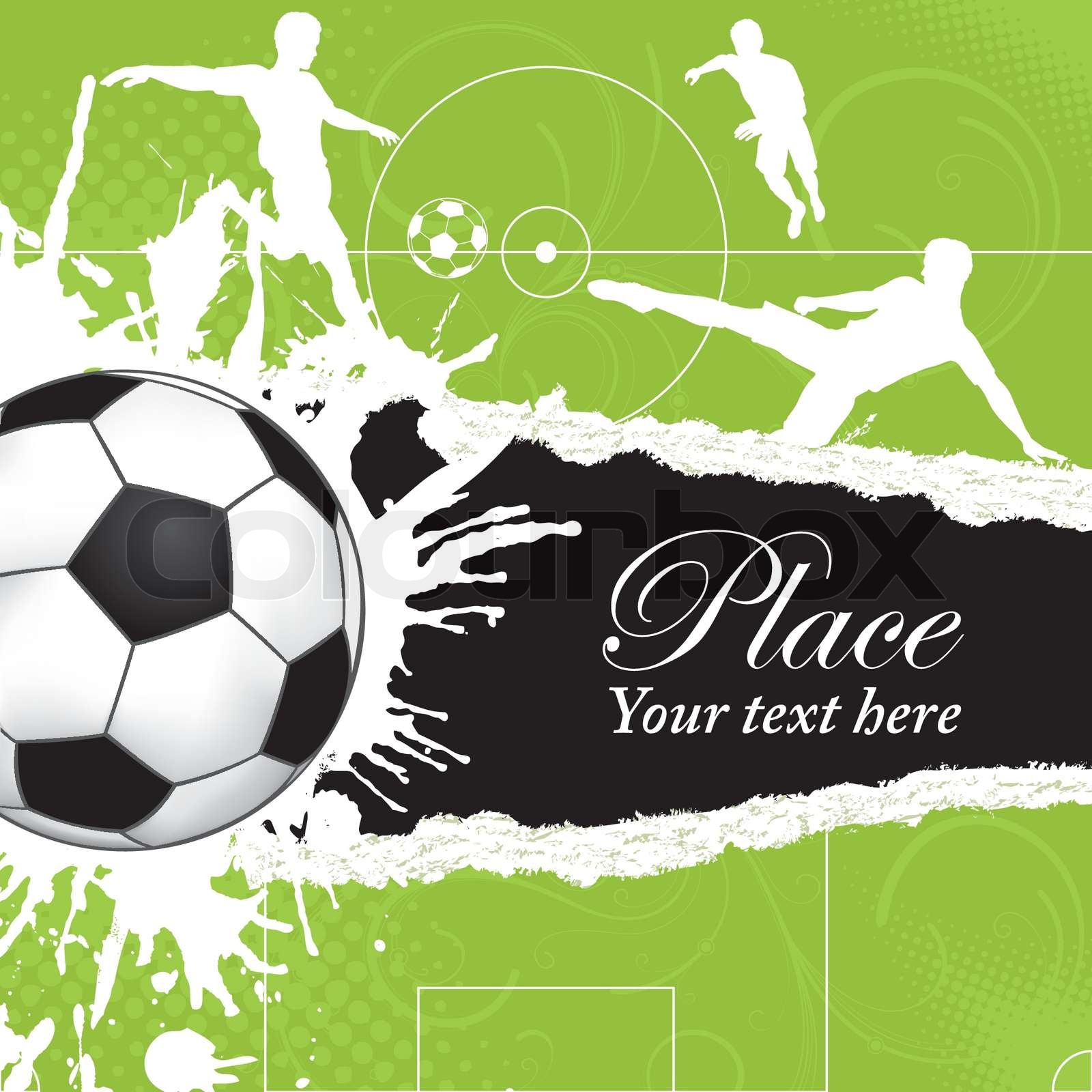 Soccer Ball theme | Stock vector | Colourbox