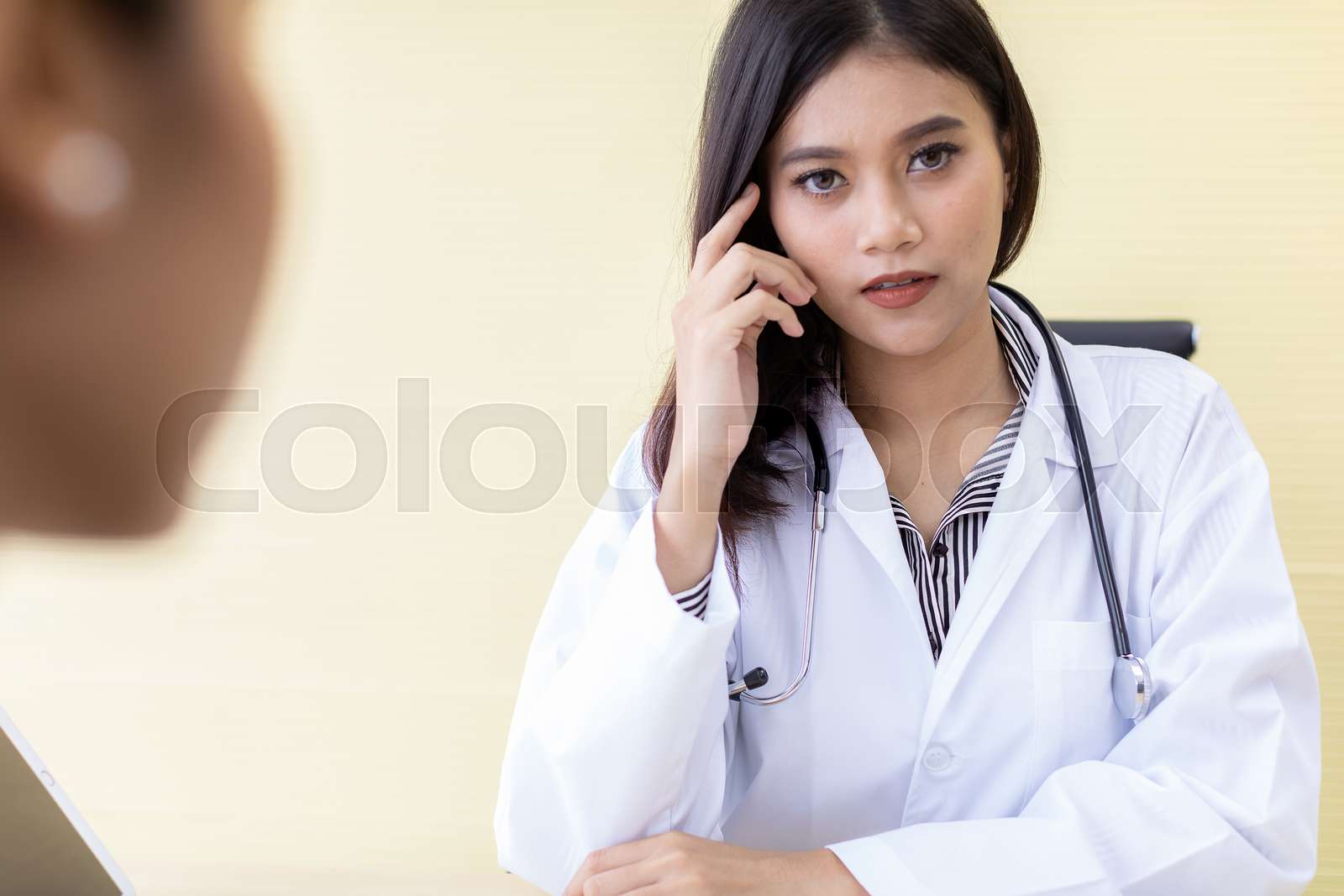 Doctor portrait in medical office | Stock image | Colourbox