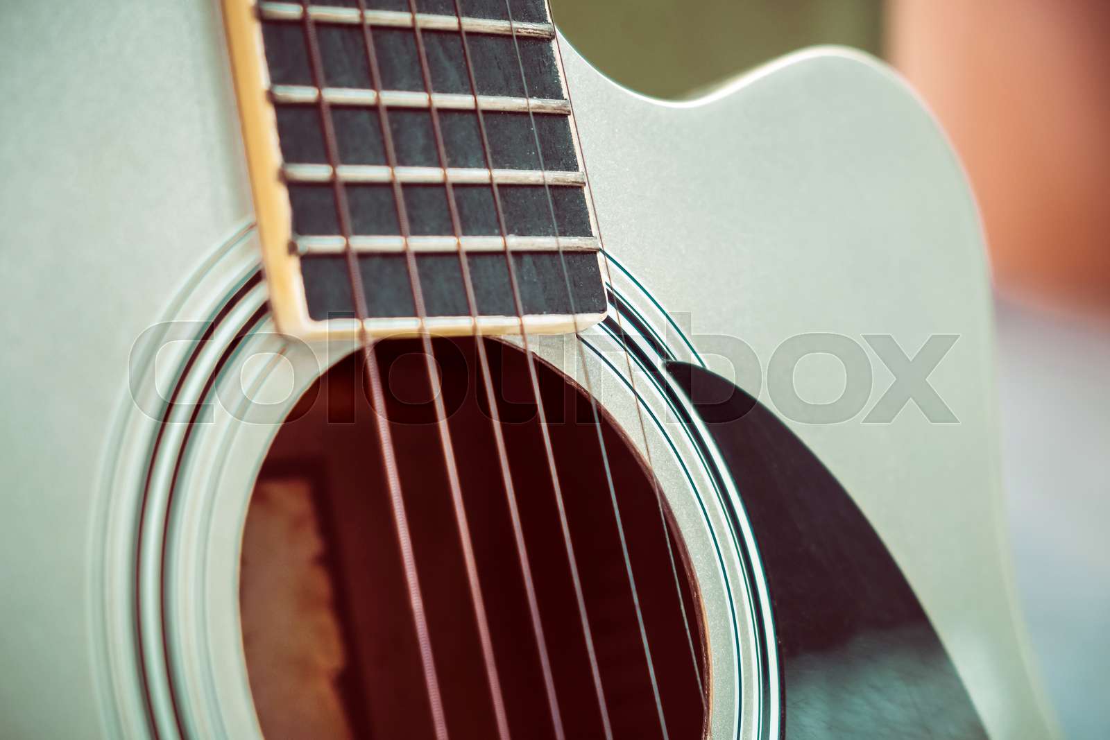 Guitar | Stock image | Colourbox