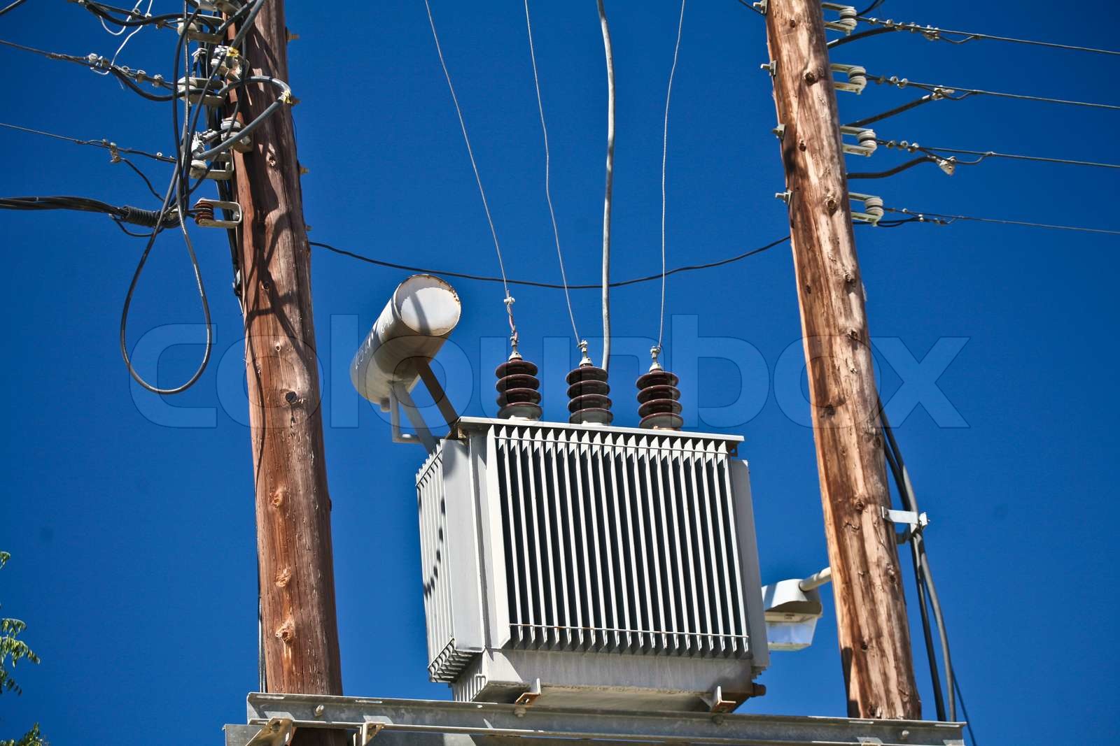 Transformator | Stock Bild | Colourbox