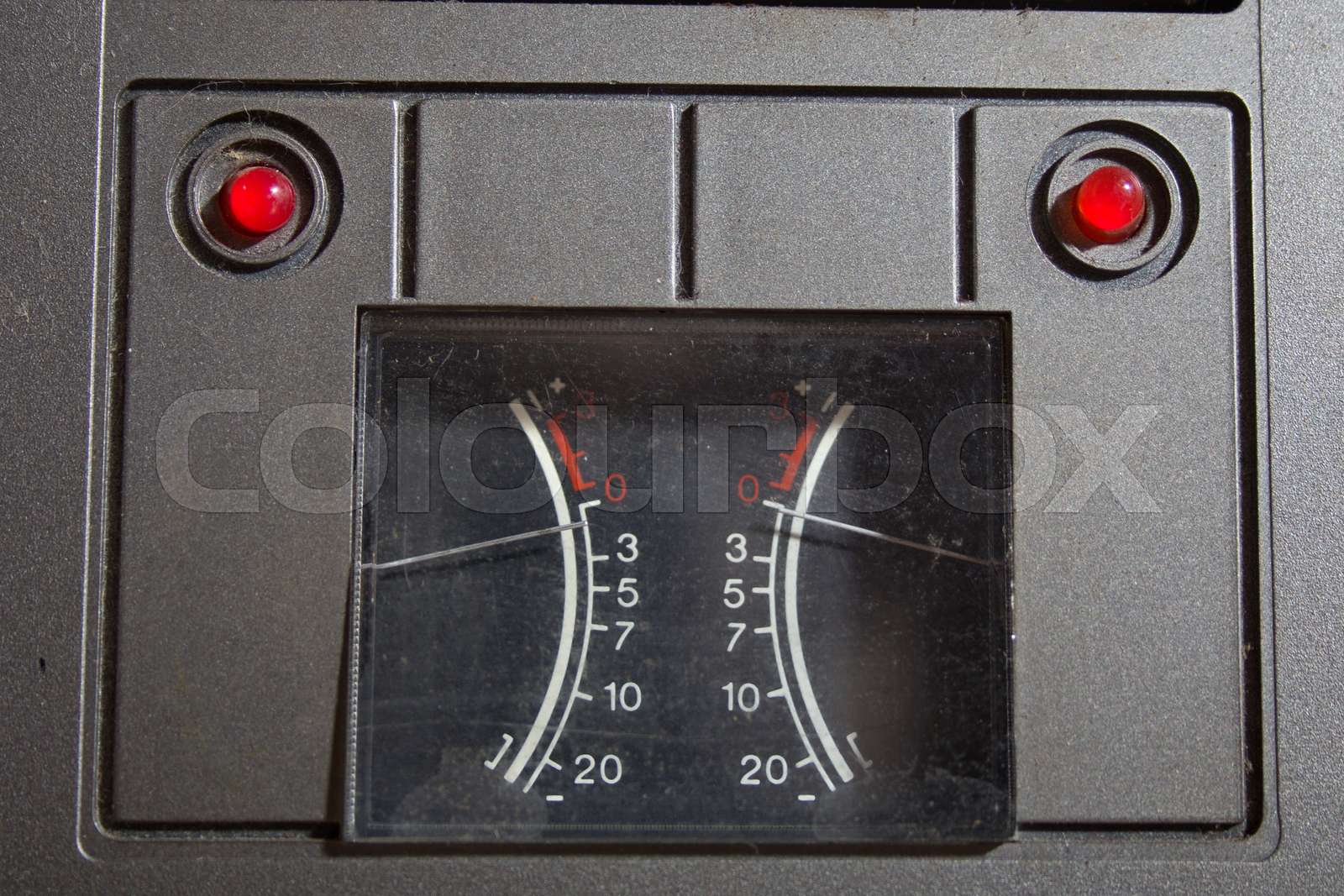 Retro level indicator | Stock image | Colourbox