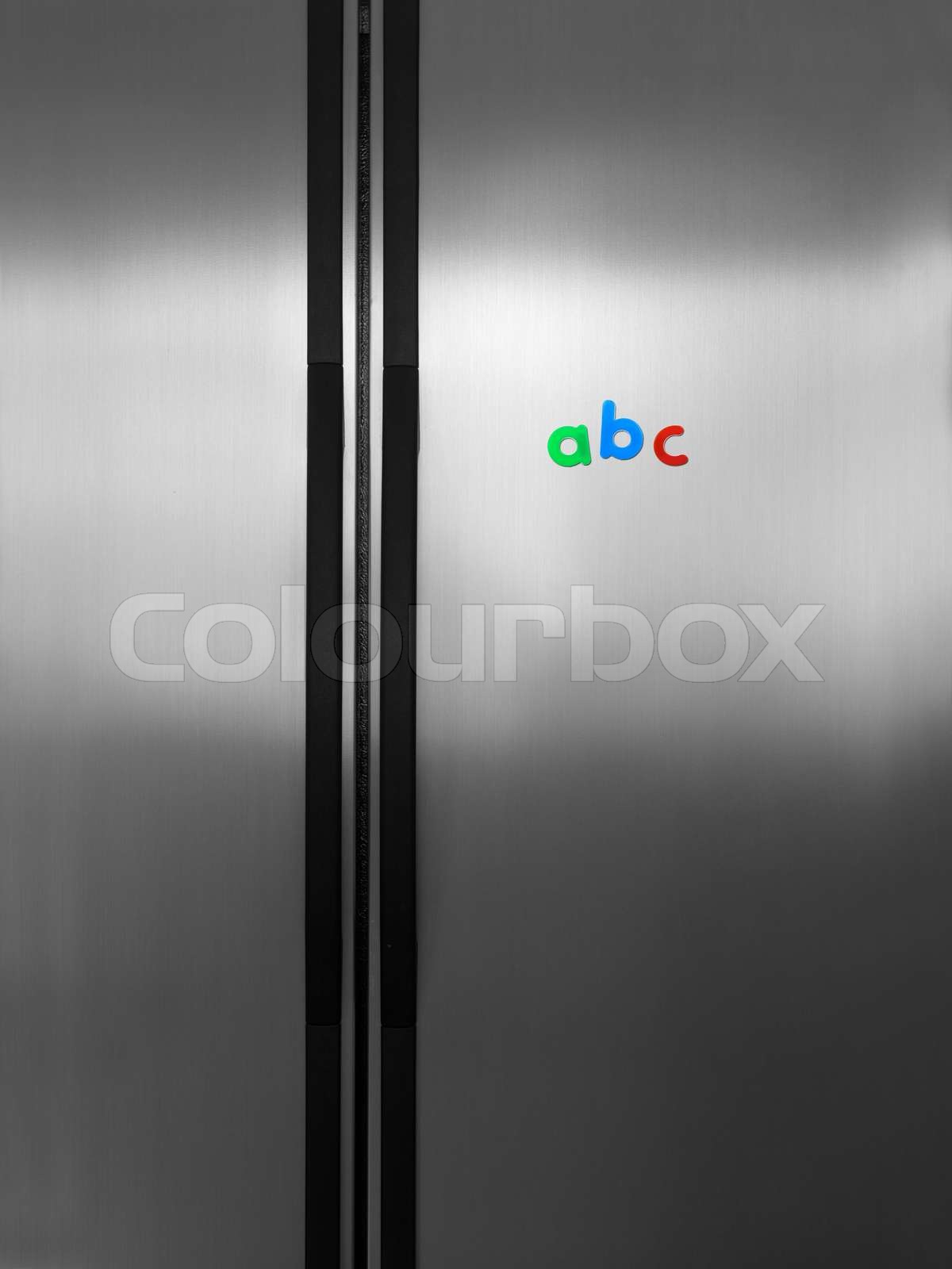 Elegantes Kuhlschrank Mit Gefrierschrank Bild