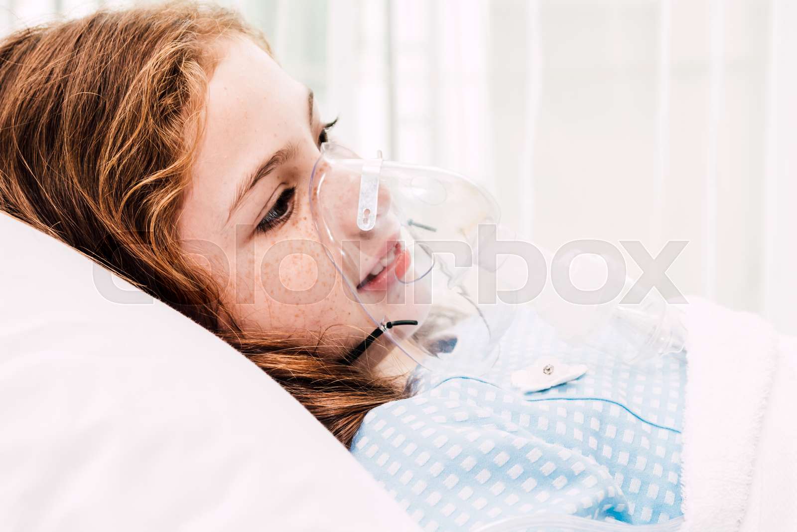 Oxygen Mask Girl