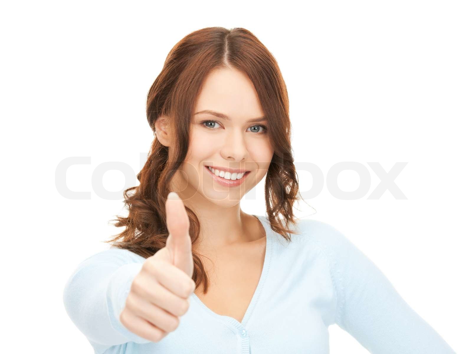thumbs up | Stock image | Colourbox