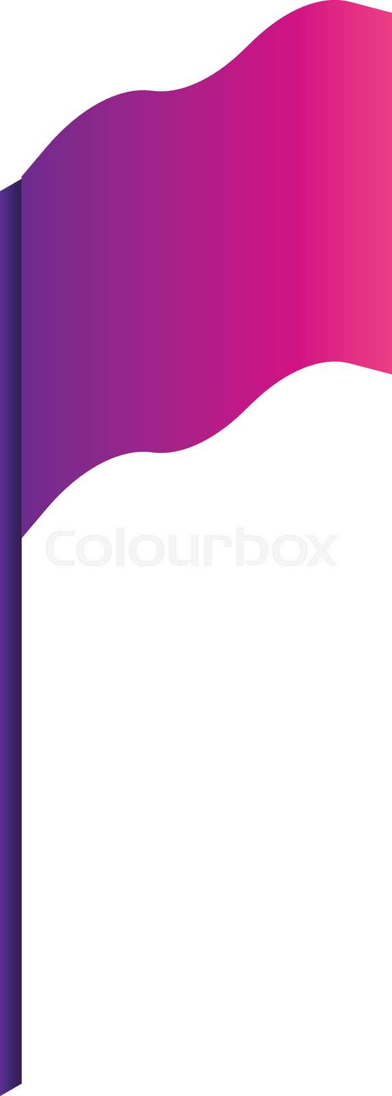 gradient, flag, ikon | Stock vektor | Colourbox